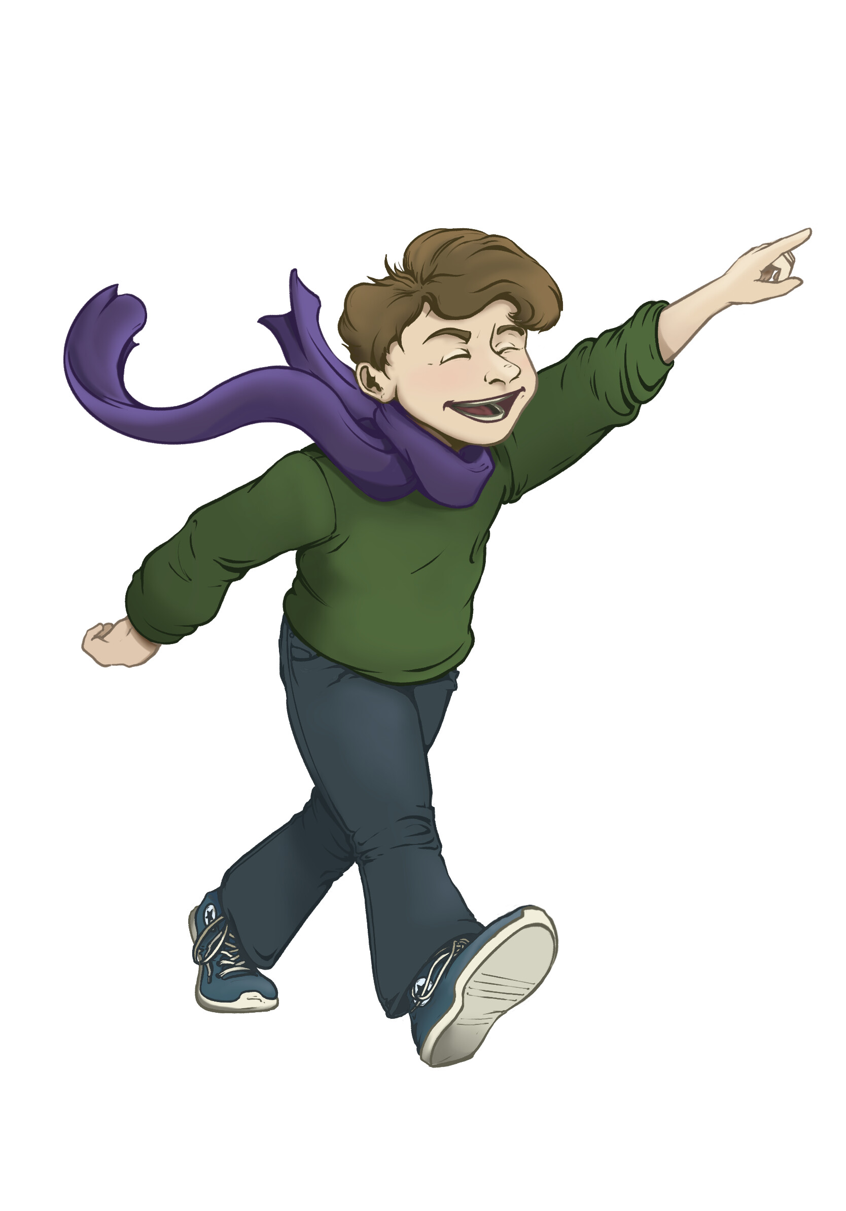 ArtStation - Character Portrait - Max Hayes