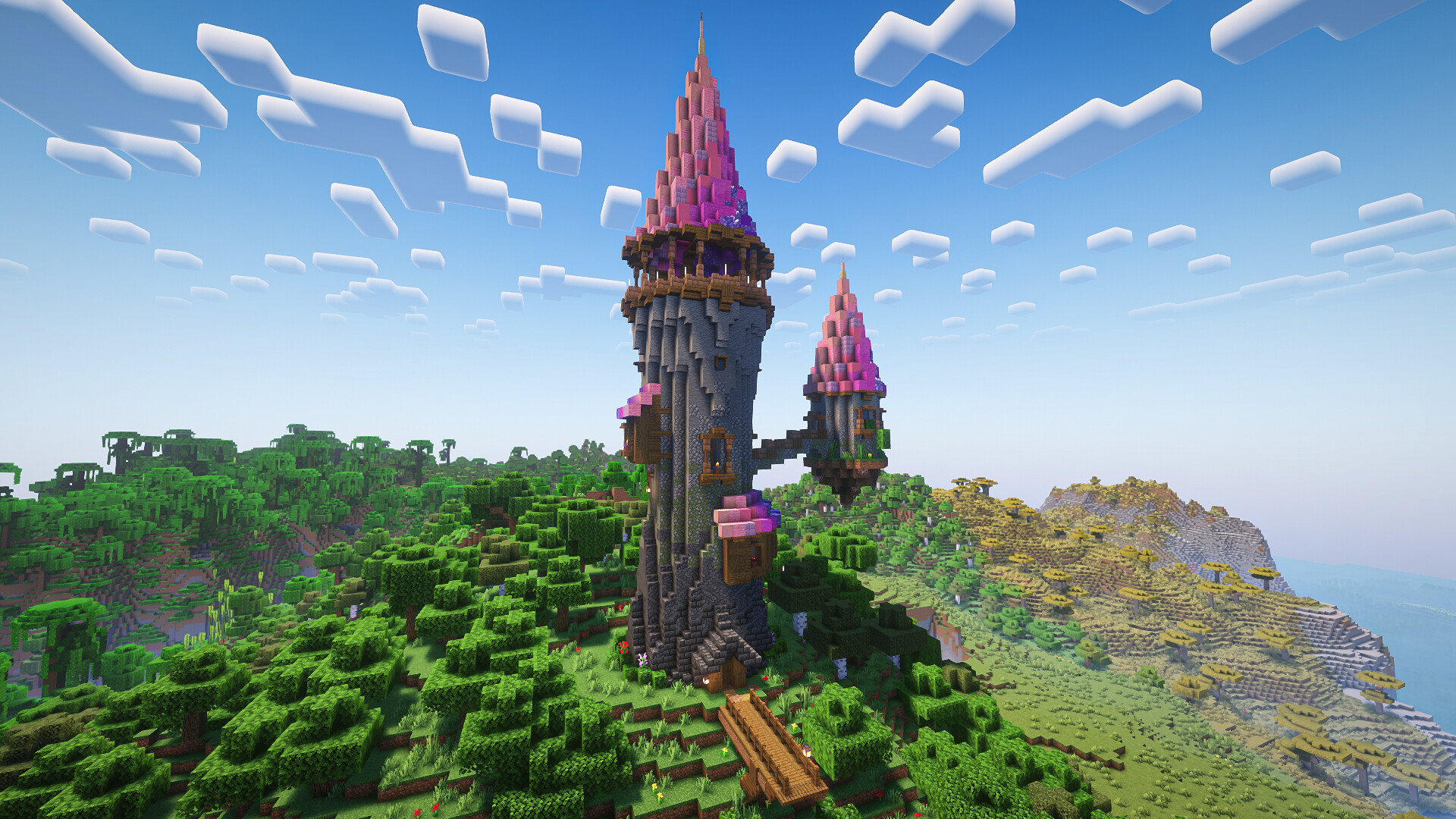 Minecraft Medieval Wizard Tower