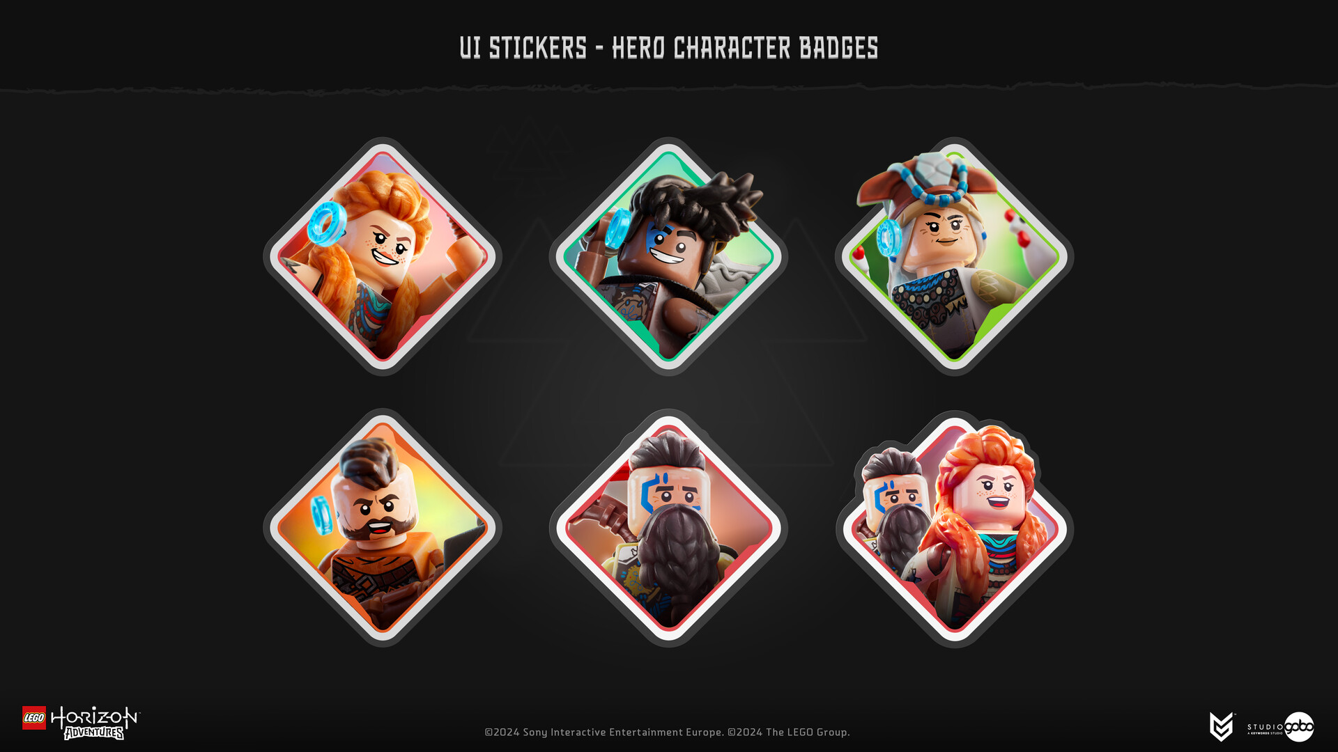Chris Francis - LEGO® Horizon Adventures™ UI Sticker Identity P1