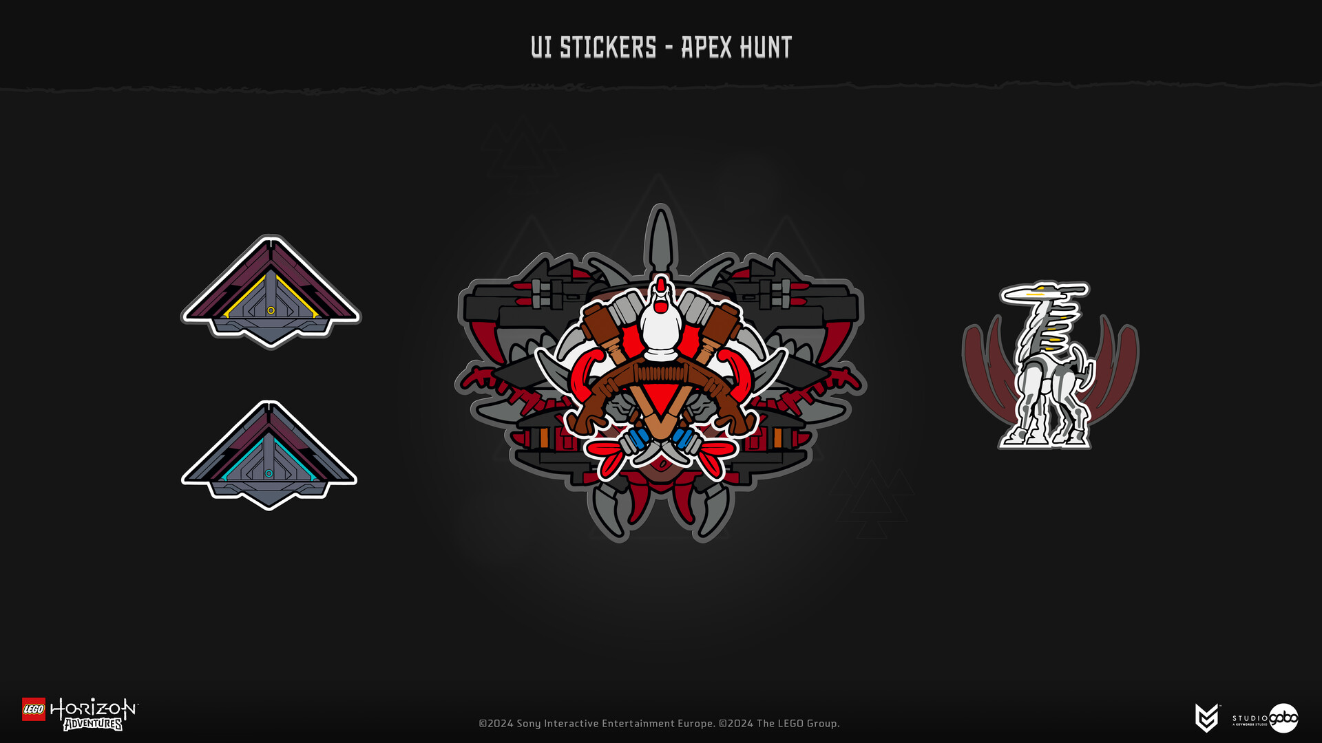 Chris Francis - LEGO® Horizon Adventures™ UI Sticker Identity P1