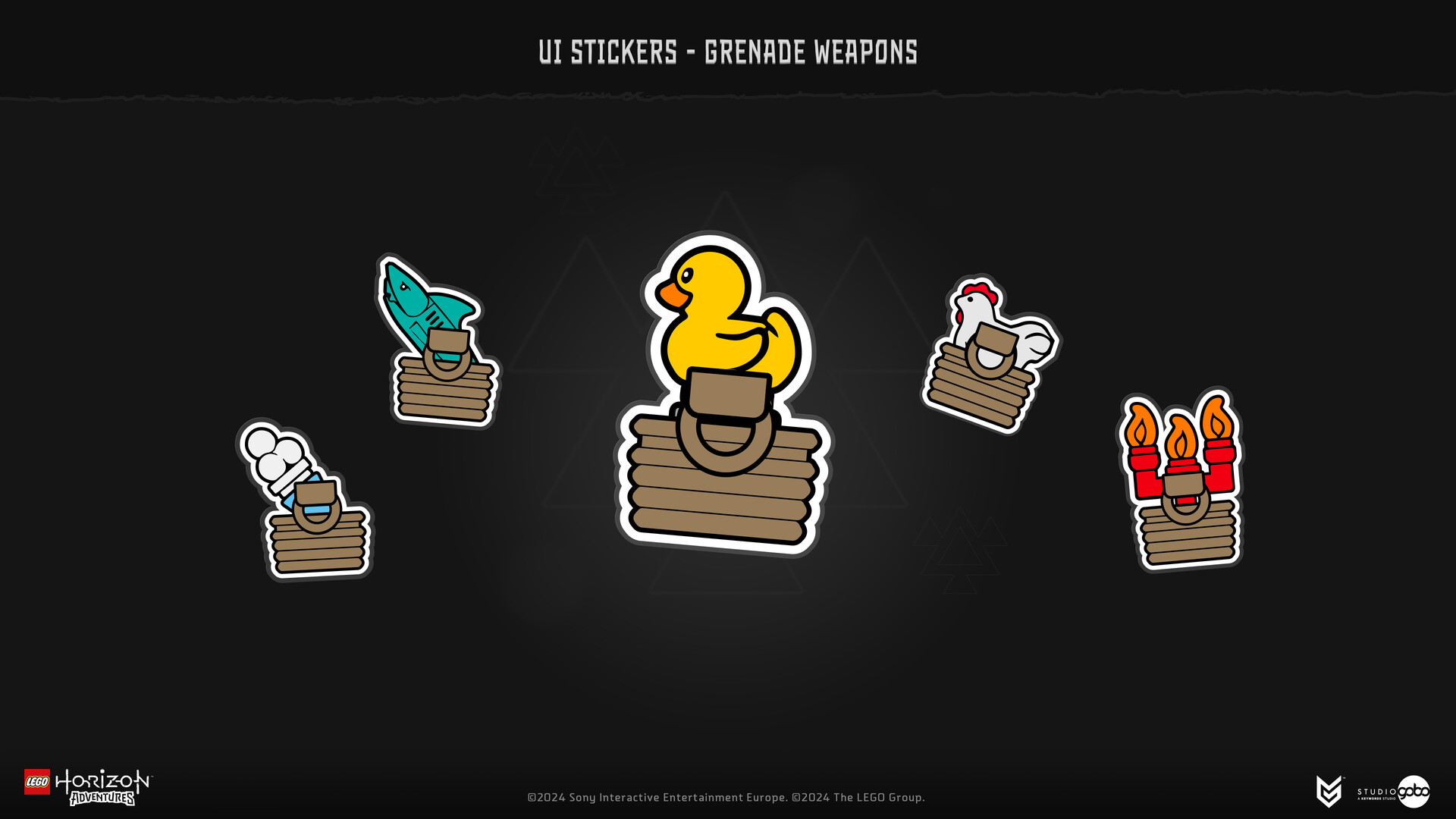 Chris Francis - LEGO® Horizon Adventures™ UI Sticker Identity P1