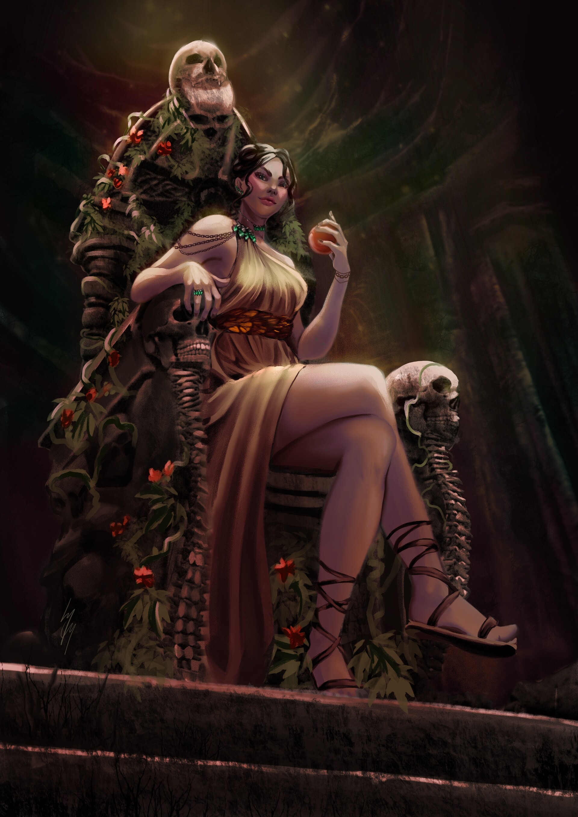 ArtStation - Persephone - illustration