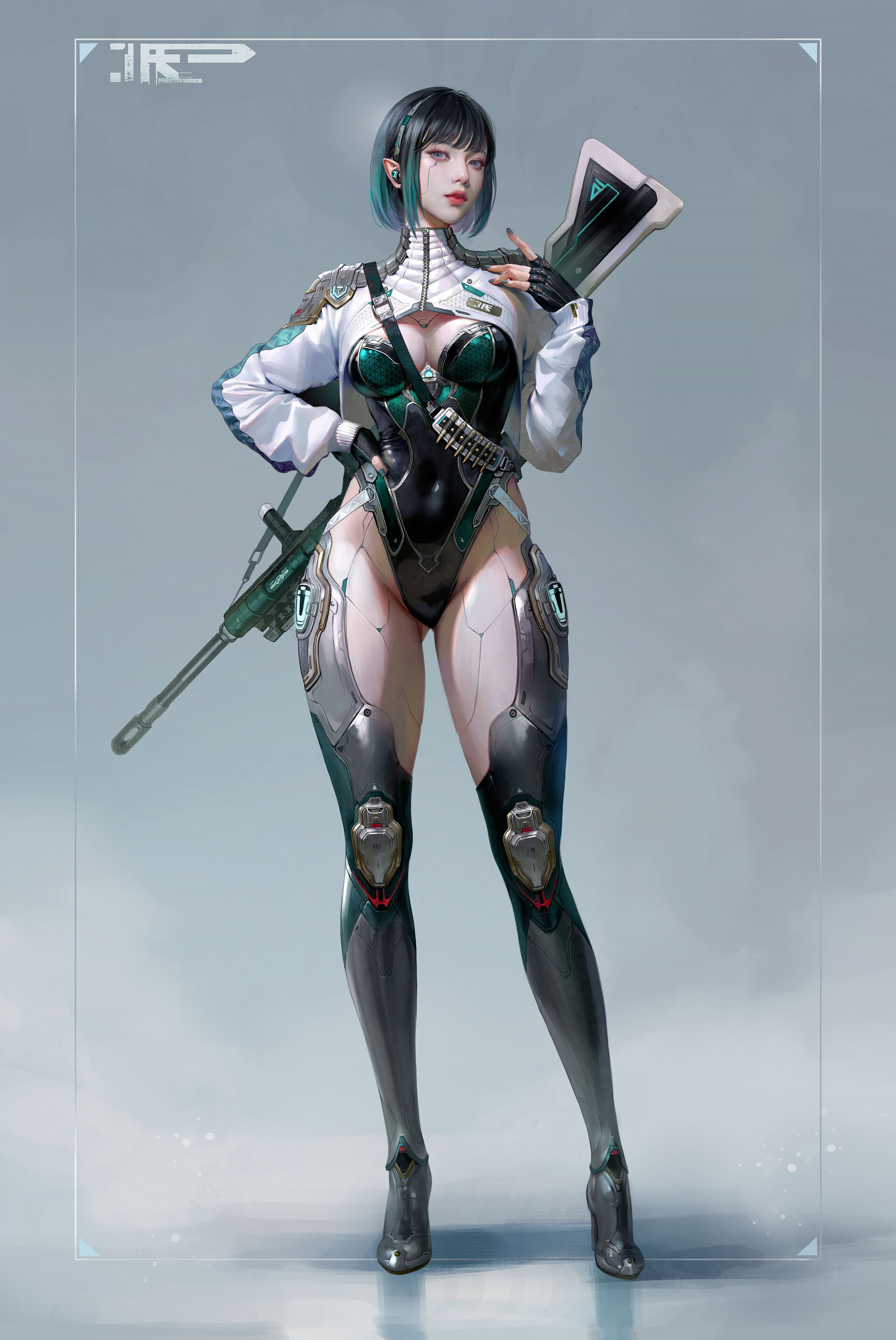 ArtStation - sf girl