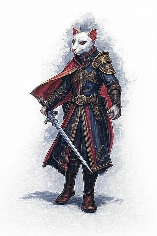 ArtStation - Humanoid rat with sword in hand