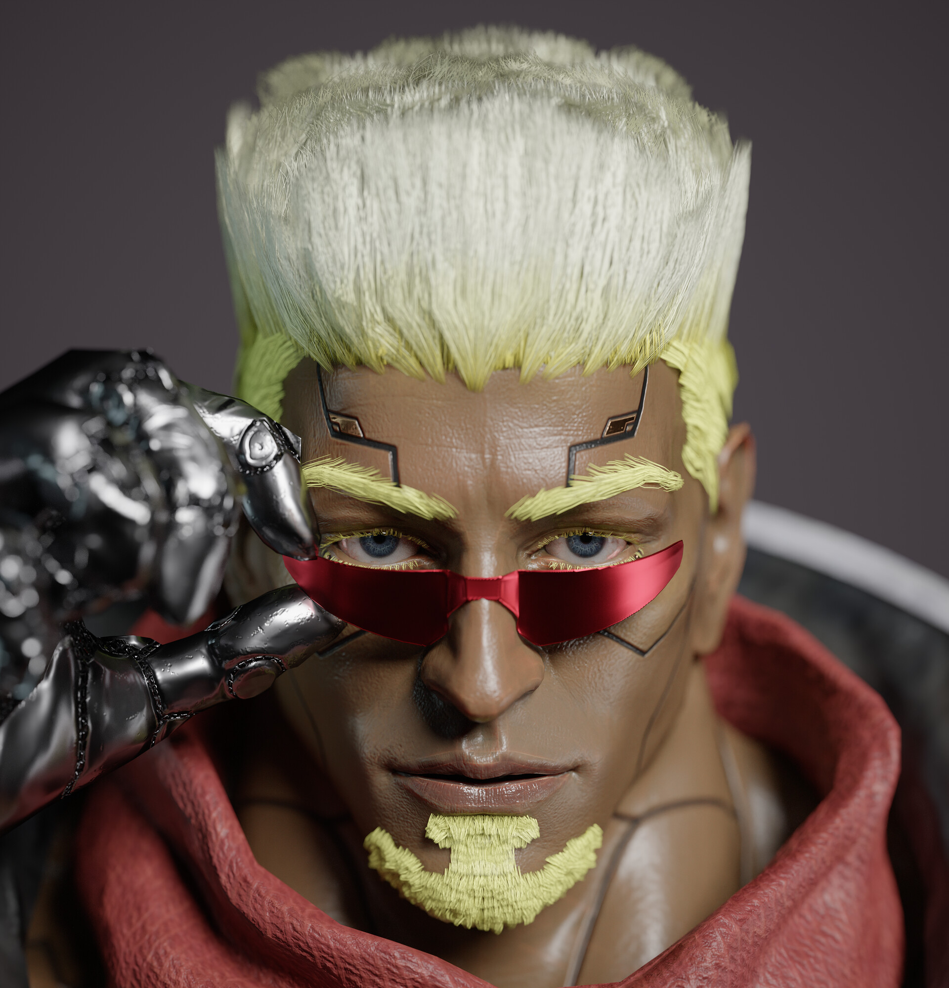ArtStation - Cyberpunk Edge runner Maine Fan art
