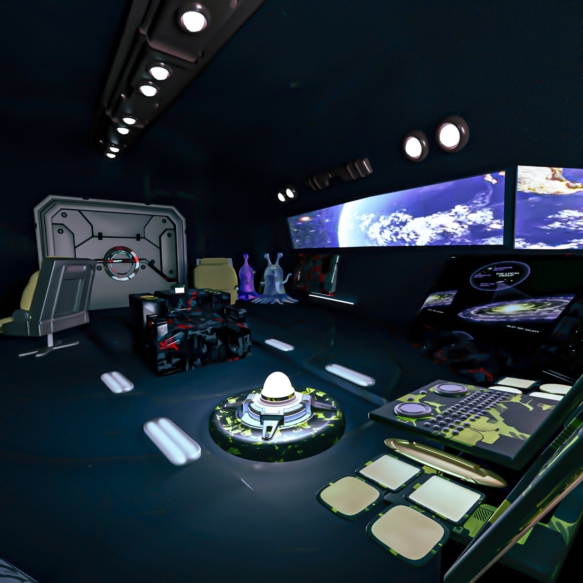 Adidi ovie - Spaceship_enviroment