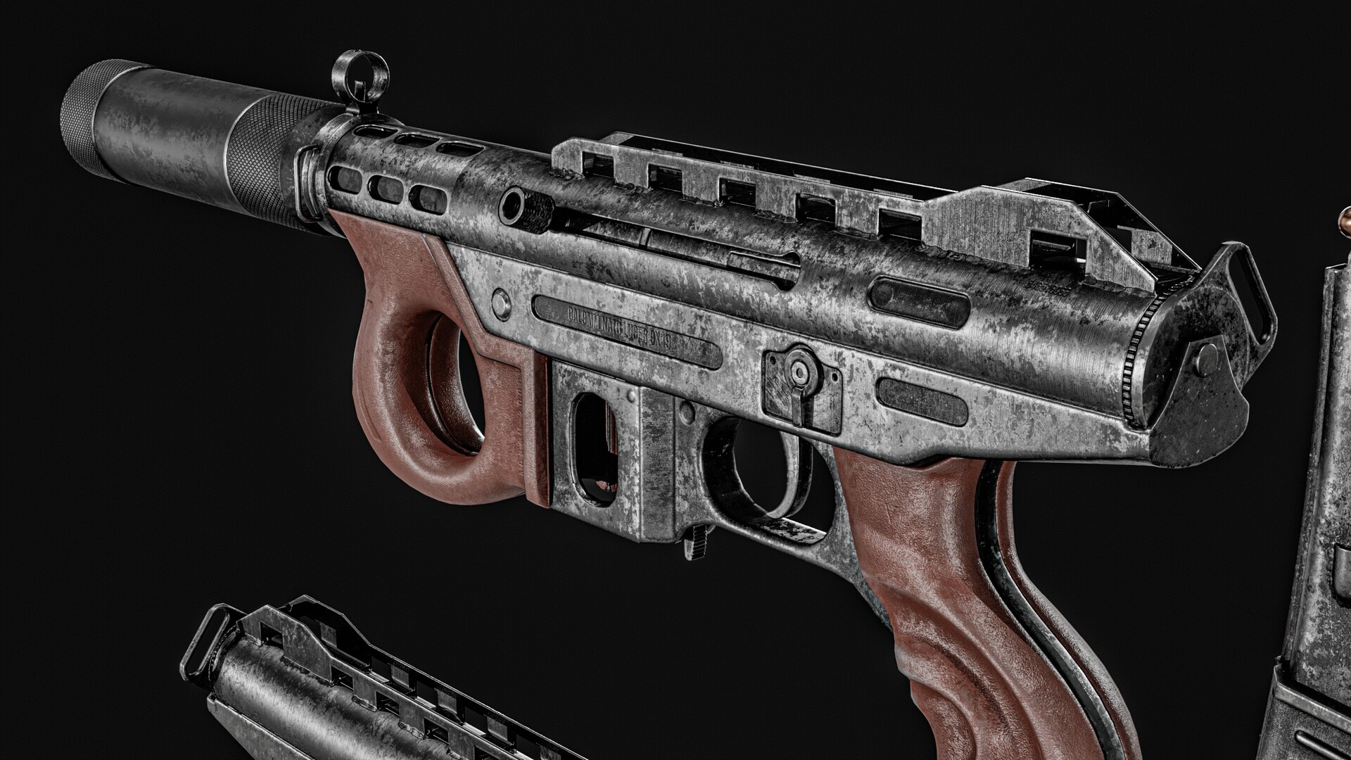 ArtStation - Agram 2000 SMG