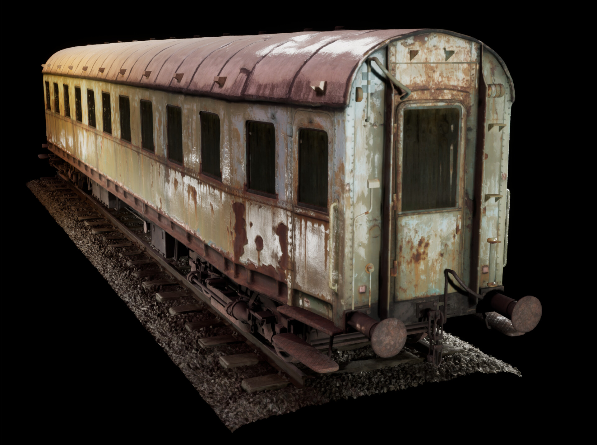 ArtStation - Train Wagon