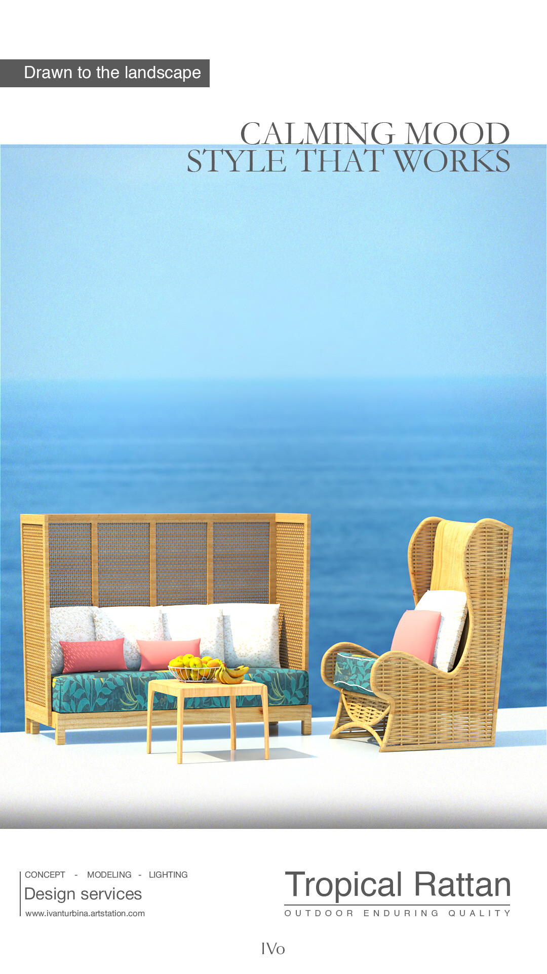 ArtStation - TROPICAL RATTAN