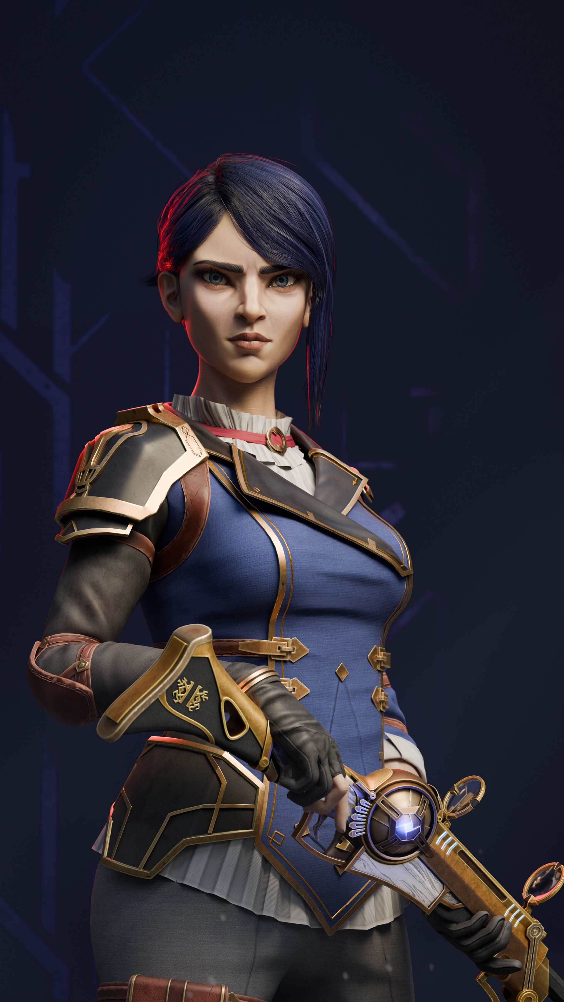 ArtStation - Caitlyn Arcane (Fanart)