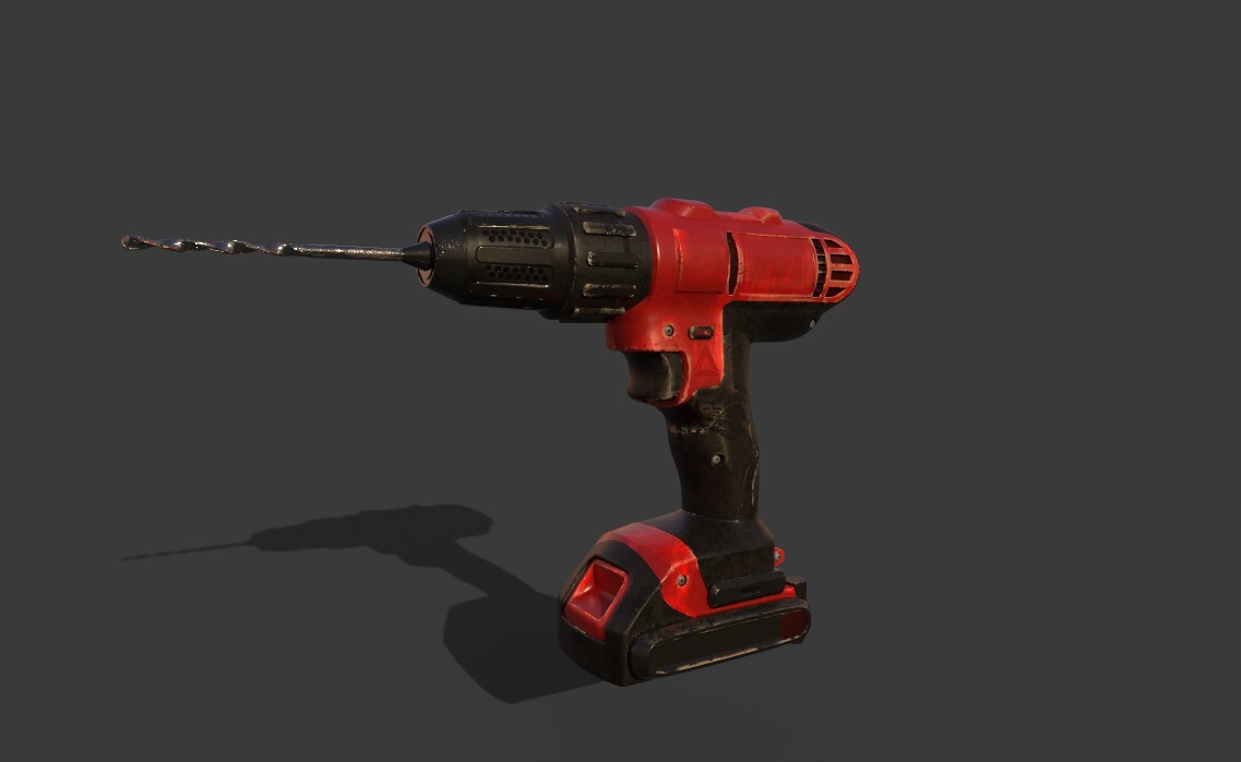 ArtStation - Drill Machine