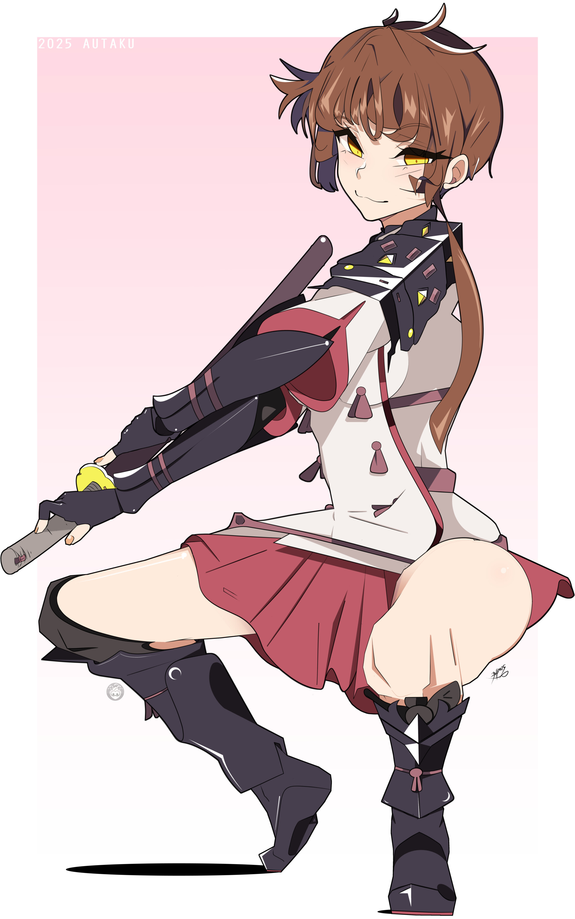 ArtStation - Xenoblade - Lora /w katana