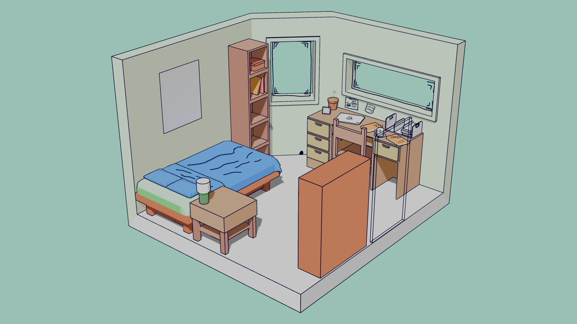 ArtStation - Small Room