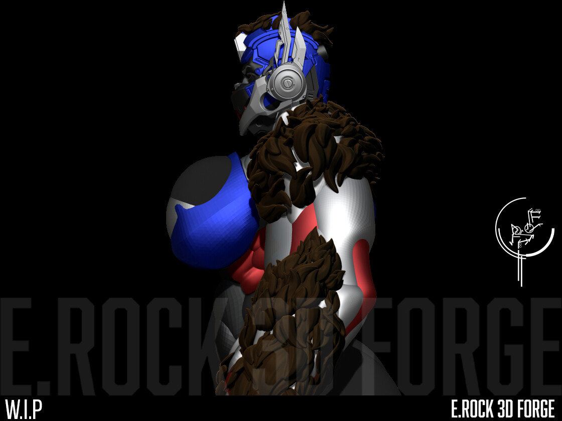 EROCK 3D FORGE - Mech Female – Colors Update