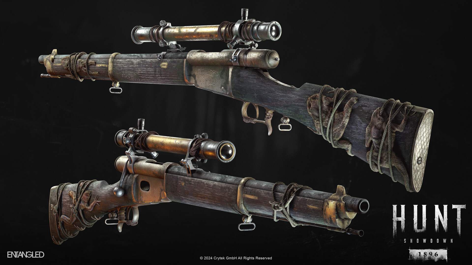 ENTANGLED Studio - Weapon 3D Models for Hunt: Showdown