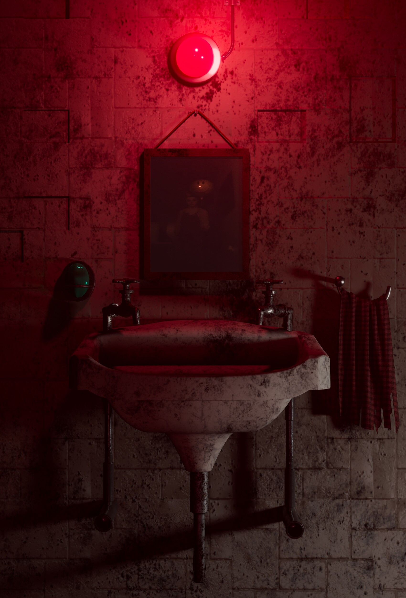 ArtStation - Haunted Room