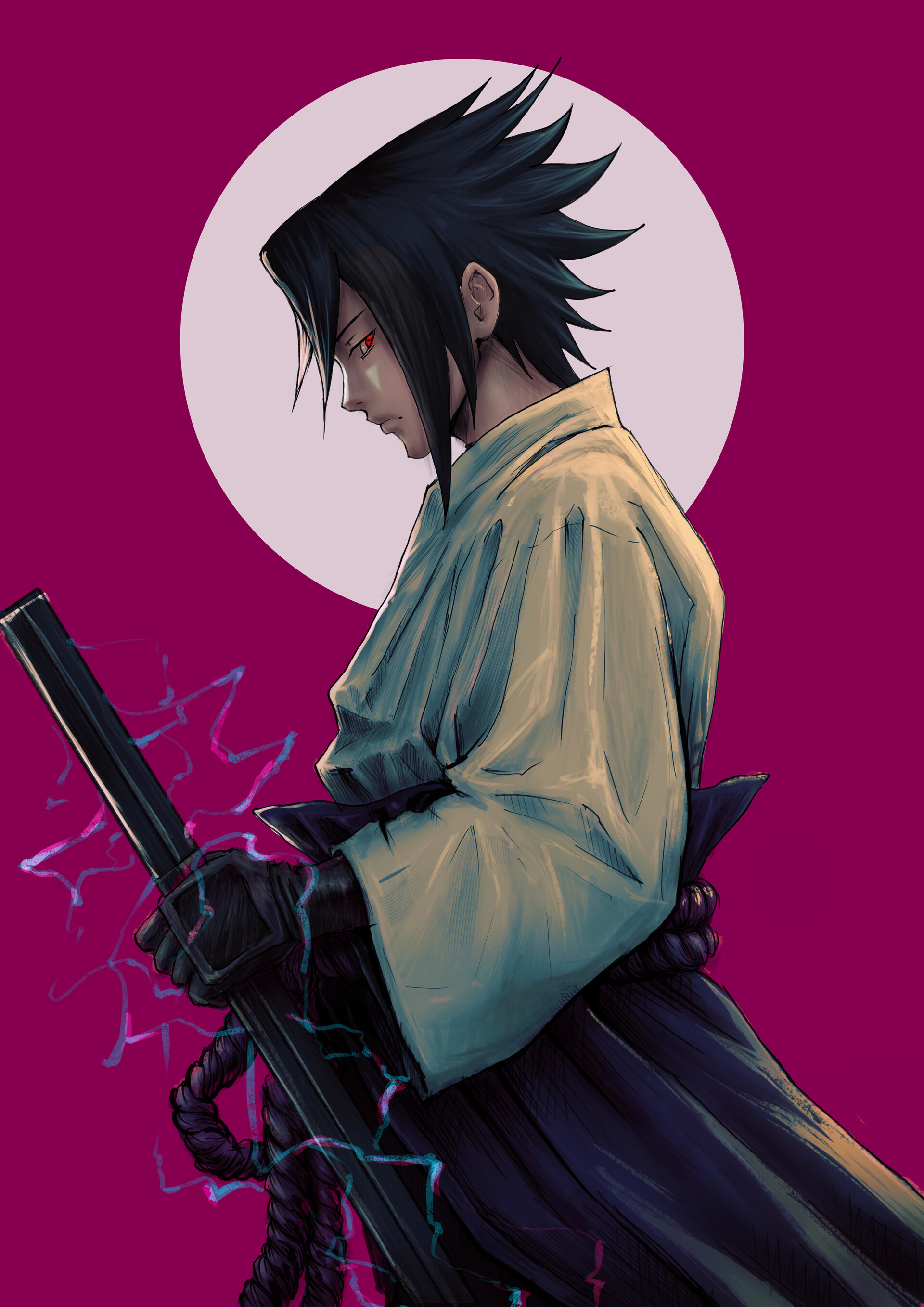 ArtStation - Uchiha Sasuke Sketch