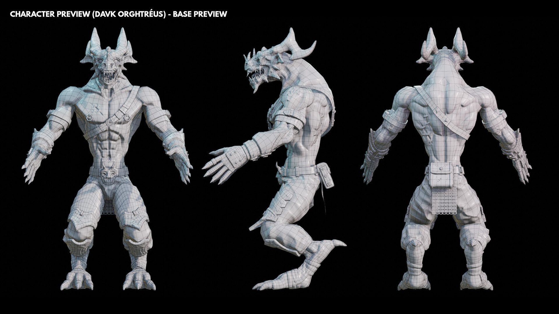 Dragon Dubh Humanoid
