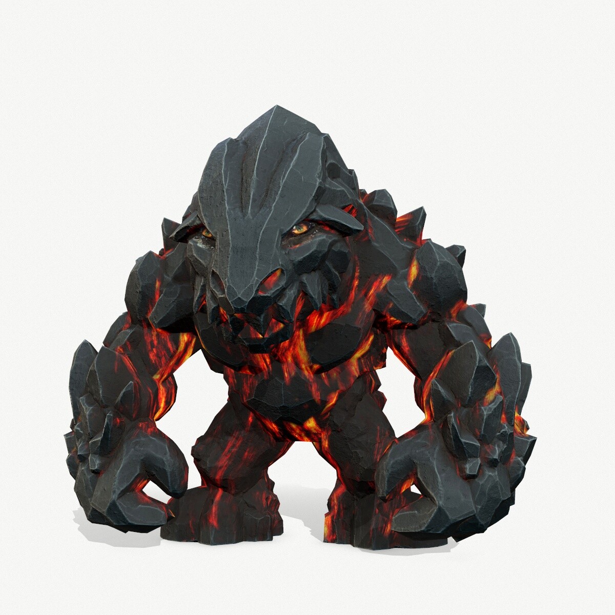 ArtStation - lava monster