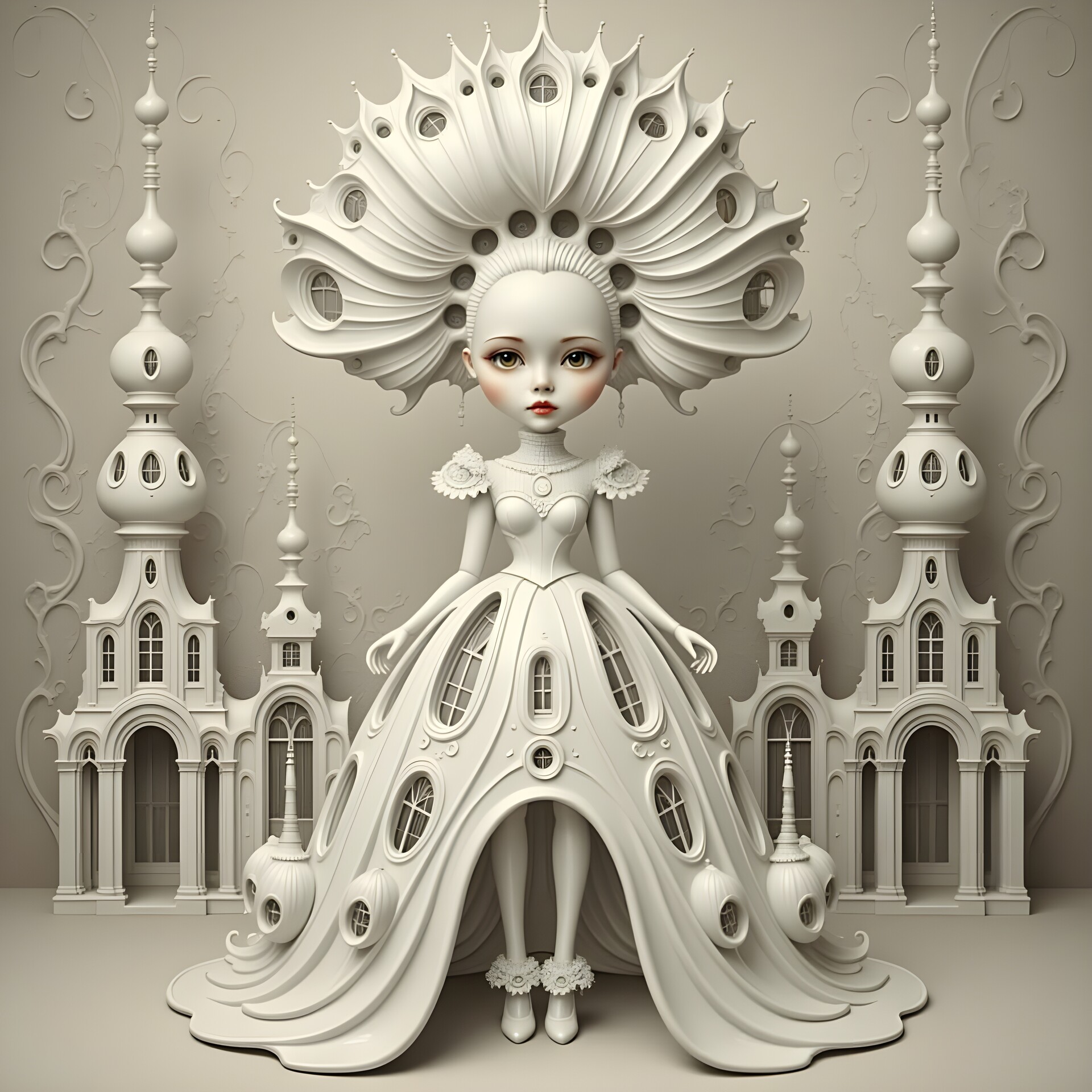 ArtStation - Gaudi doll