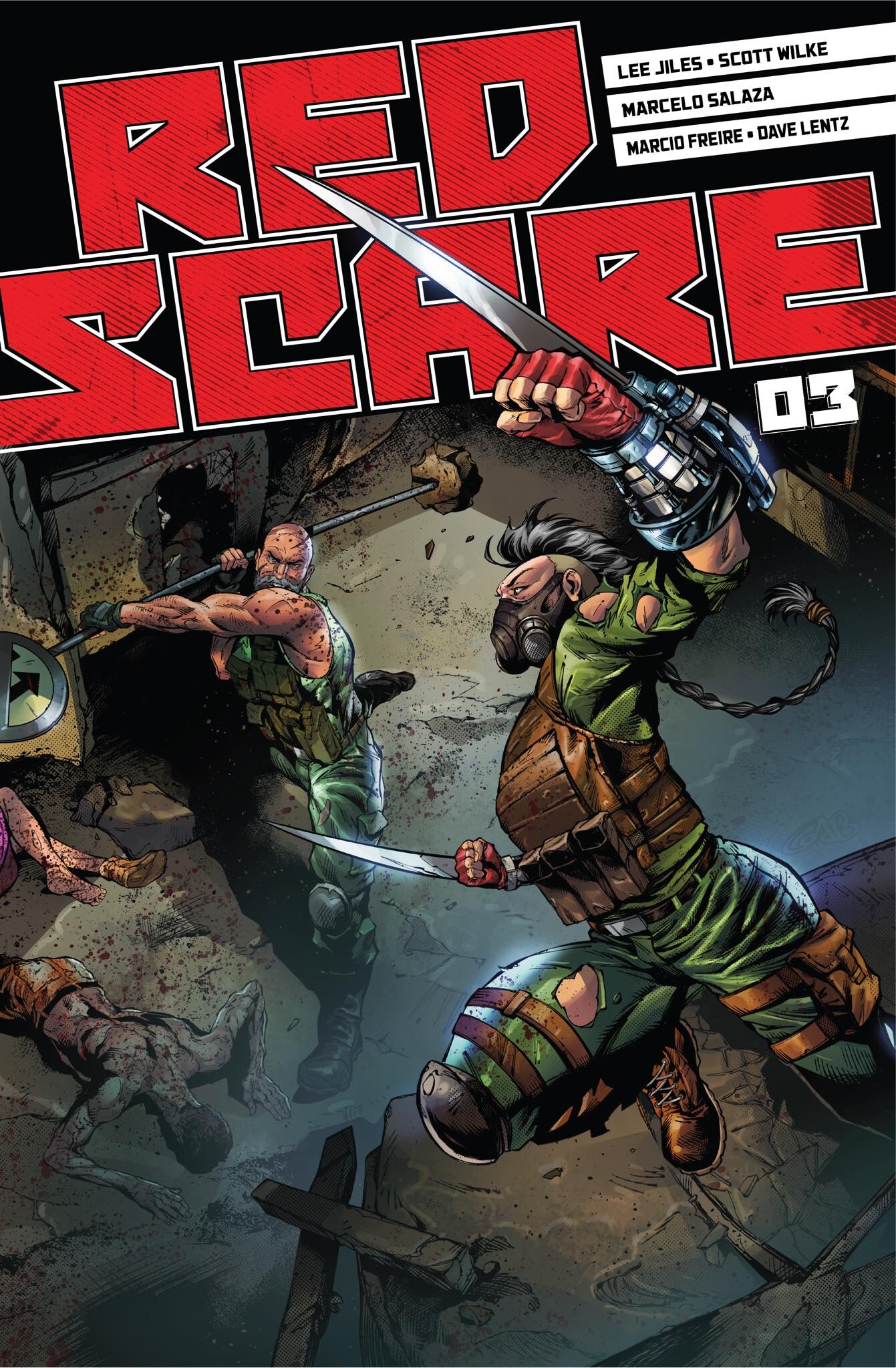 Gabriel Serra - Red Scare Cover design