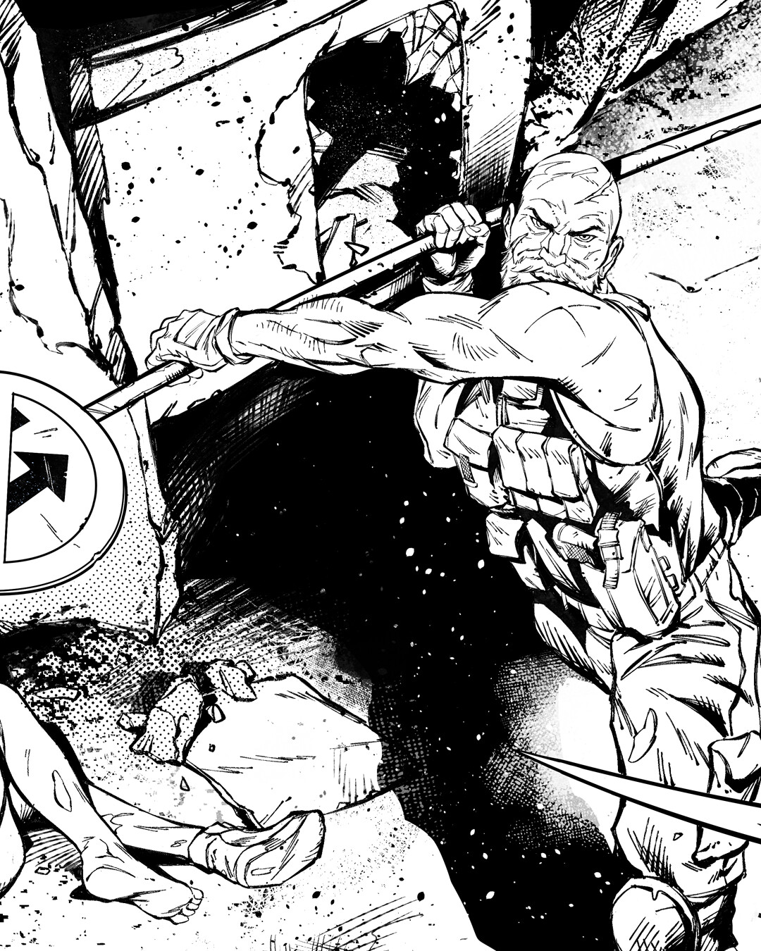 Gabriel Serra - Red Scare Cover design