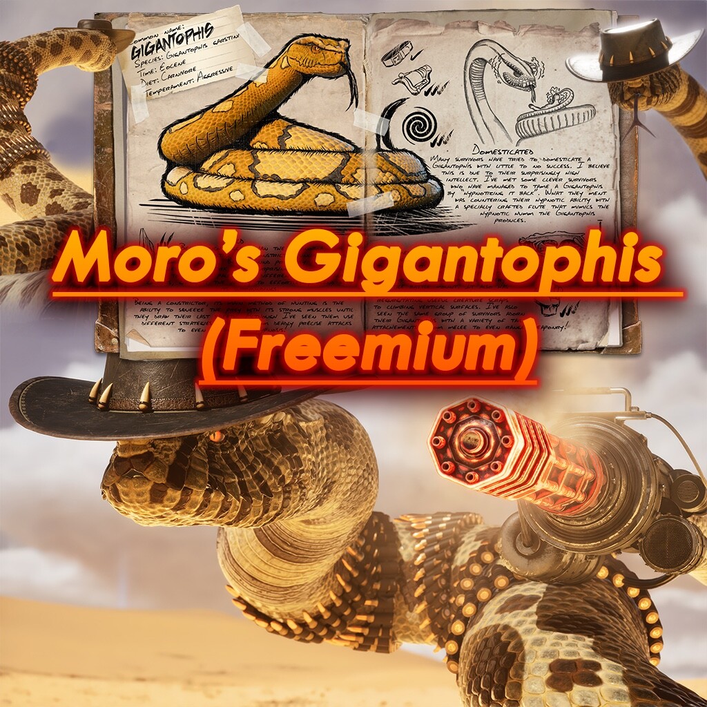 Alex Kendall - Moro’s Gigantophis (Premium Mod for Ark survival Ascended)