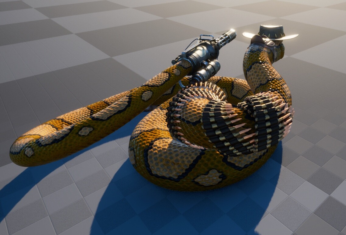 Alex Kendall - Moro’s Gigantophis (Premium Mod for Ark survival Ascended)