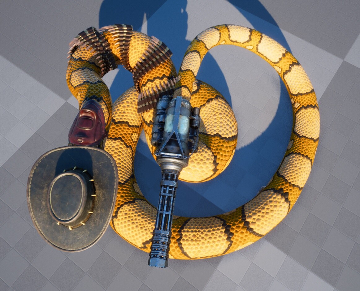 Alex Kendall - Moro’s Gigantophis (Premium Mod for Ark survival Ascended)