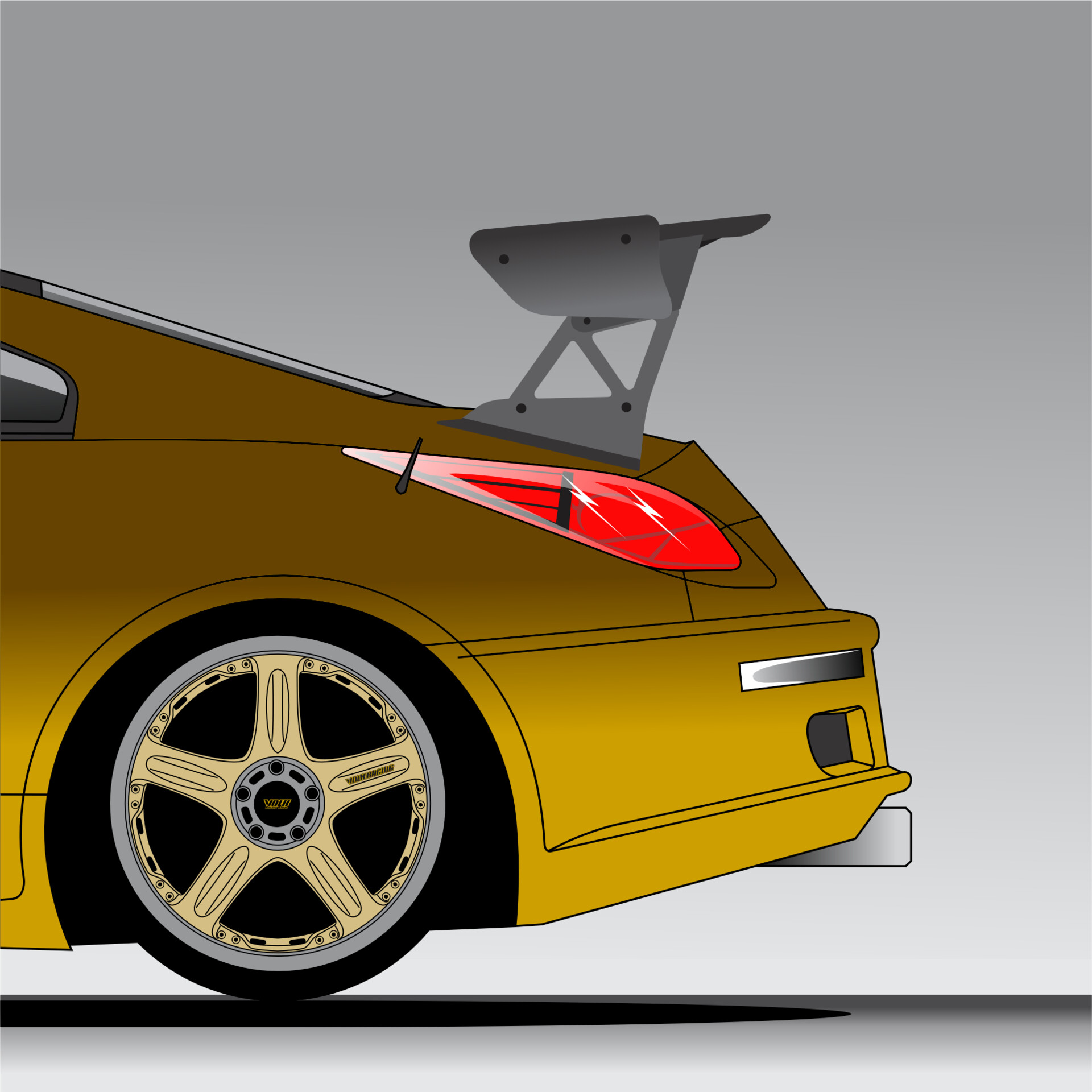 ArtStation - ARTE DECAL nissan 350z Morimoto the FAST end the FURIOUS: TOKIO DRIFT