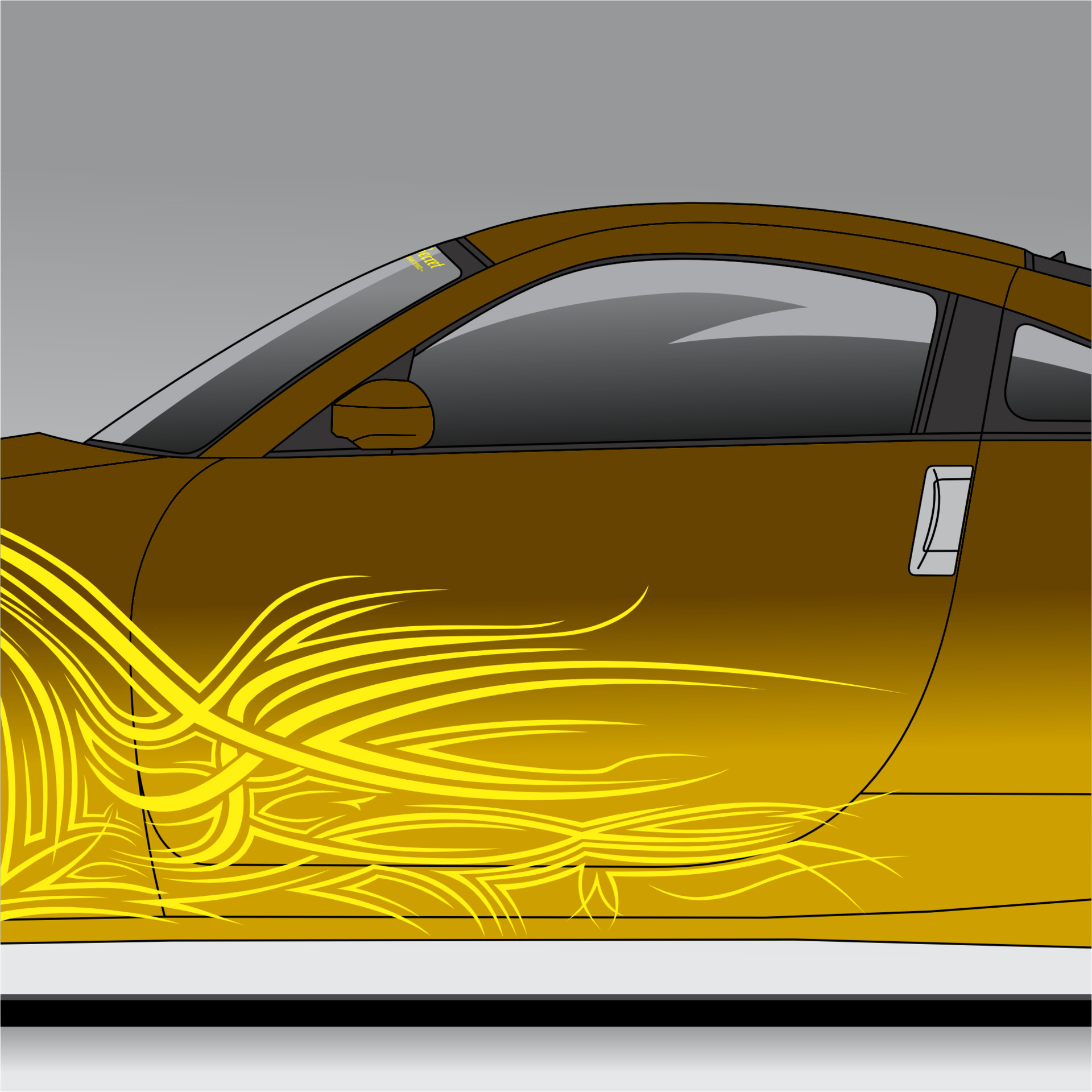 ArtStation - ARTE DECAL nissan 350z Morimoto the FAST end the FURIOUS ...