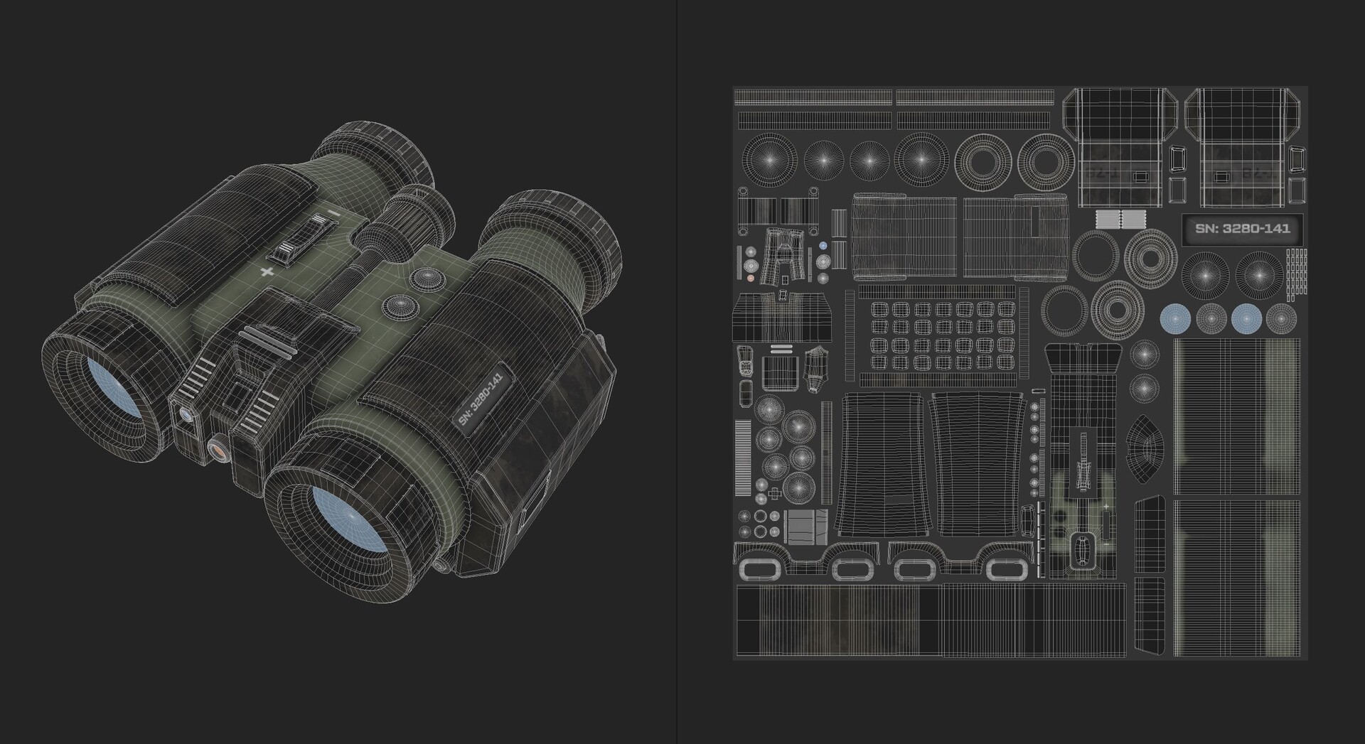 Greg Cox - T-78 Binoculars