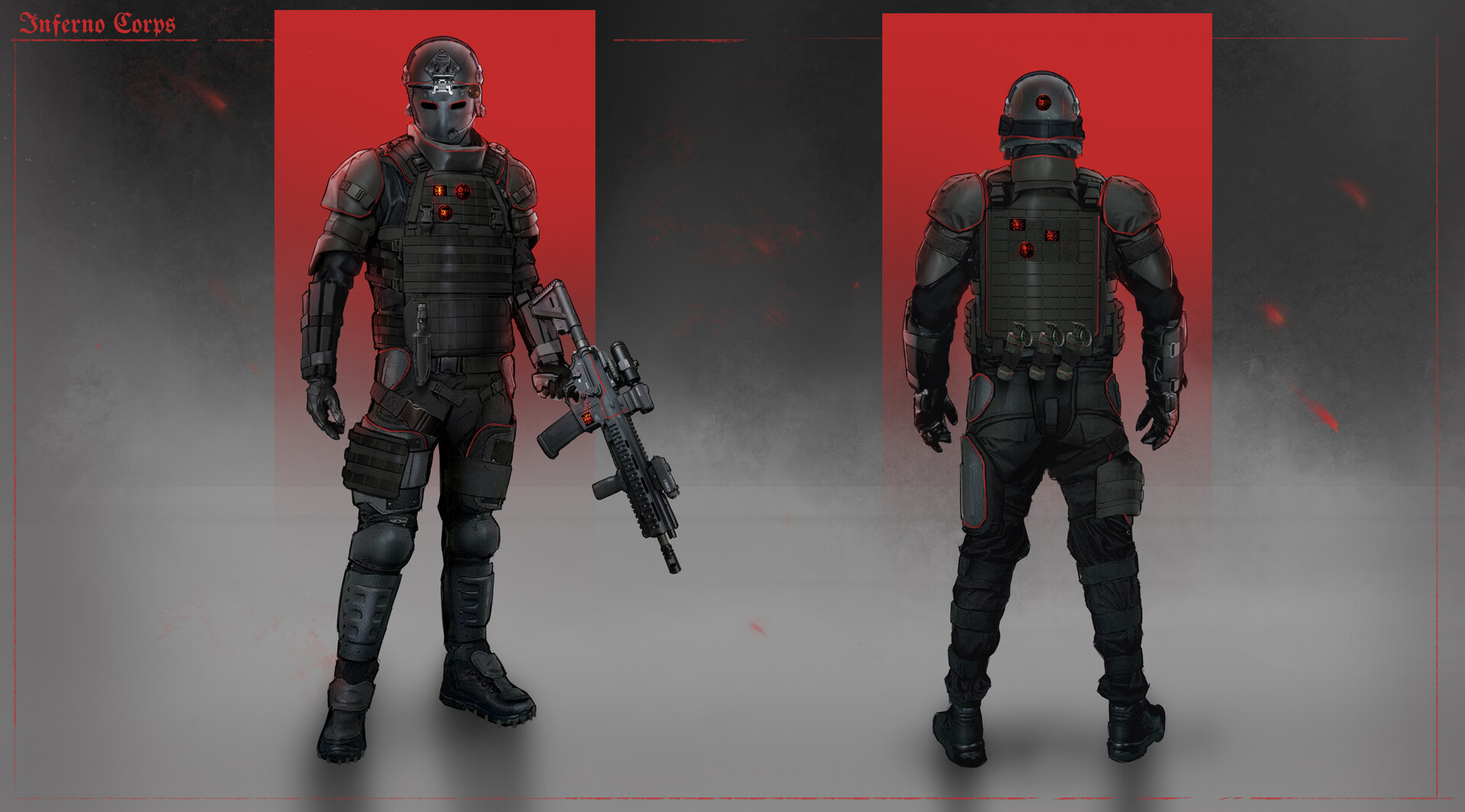 ArtStation - Inferno Corps