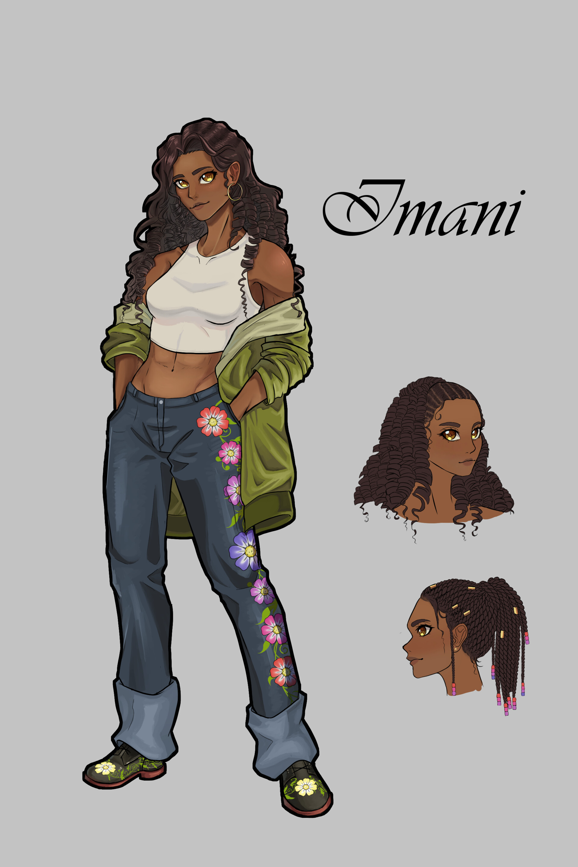 ArtStation - Imani Character Design