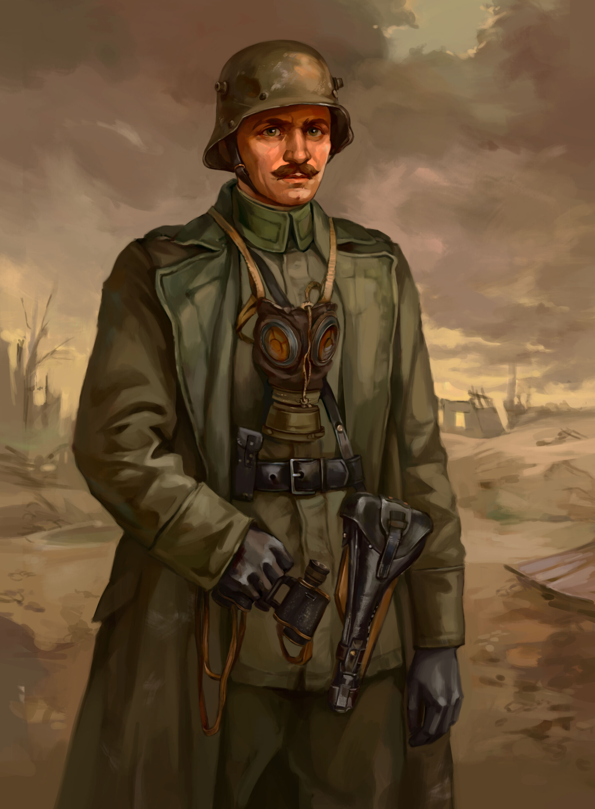 ArtStation - German officer