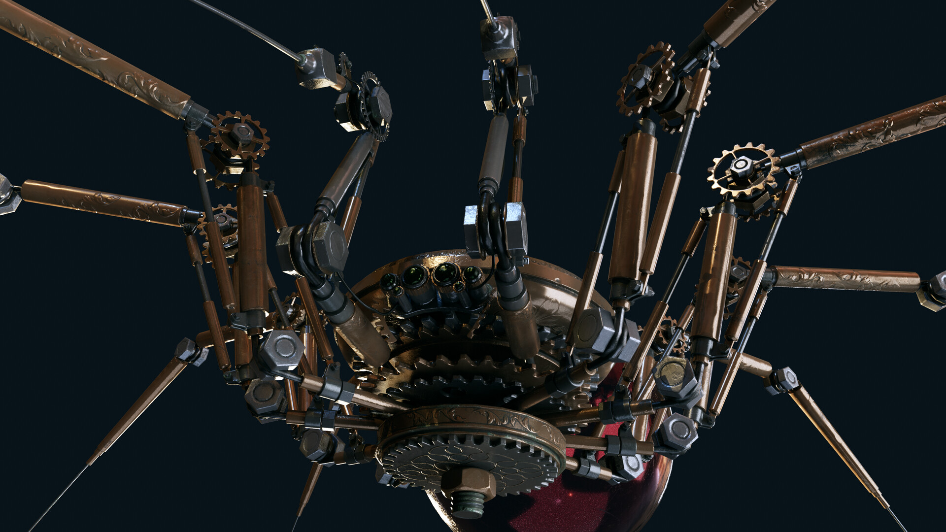 ArtStation - Steampunk Spider