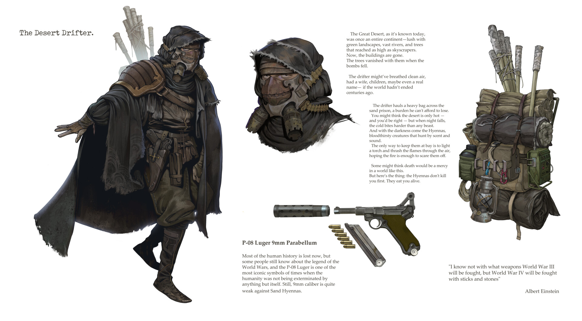 ArtStation - The Desert Drifter