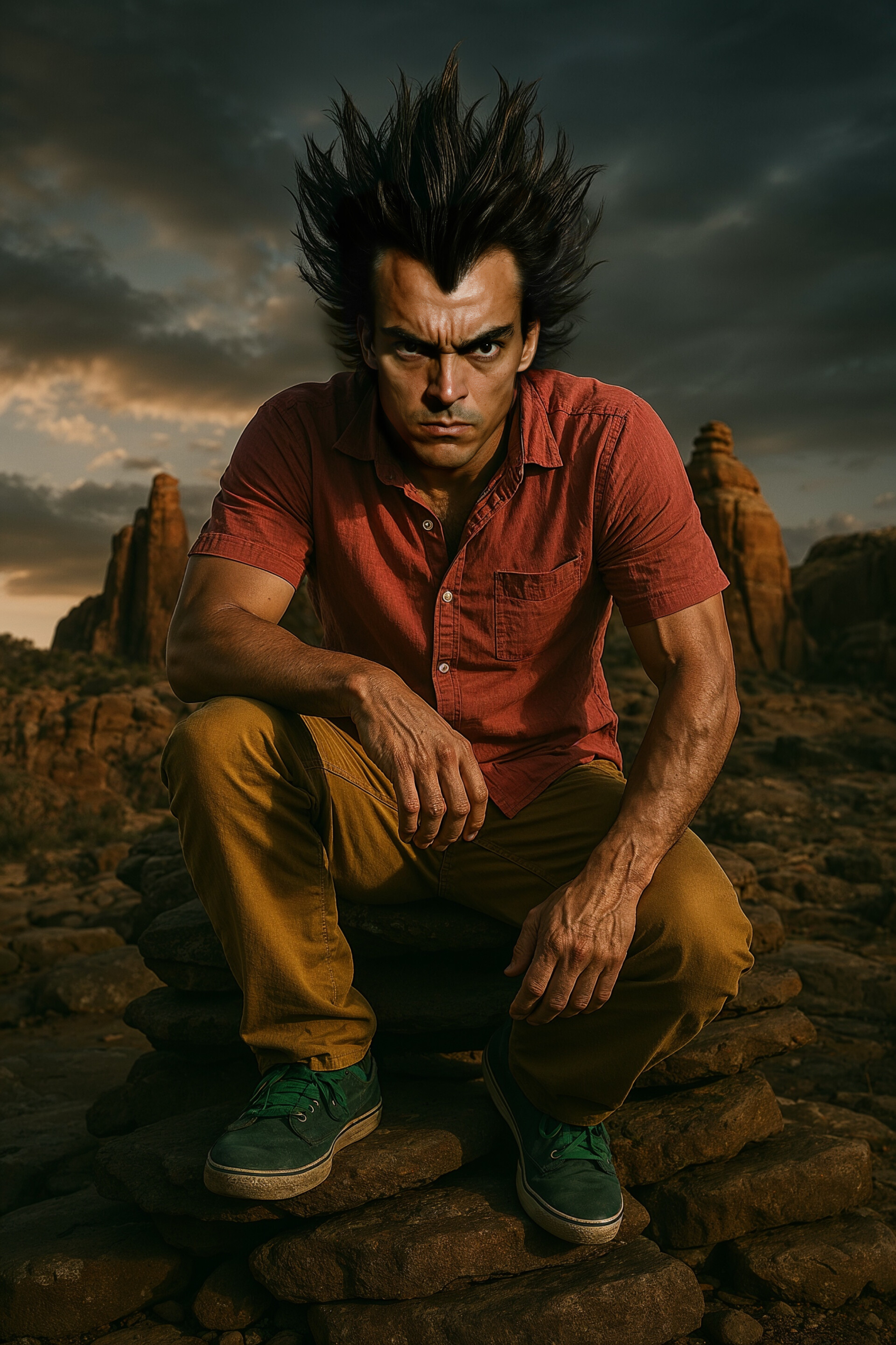 ArtStation - Vegeta badman - real life 2k23