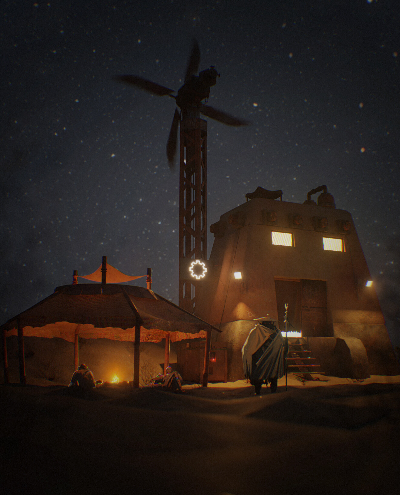 ArtStation - Wanderers' Refuge