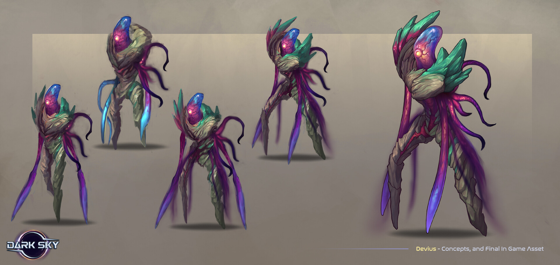 Chris Gardula - Devius - Dark Sky character art