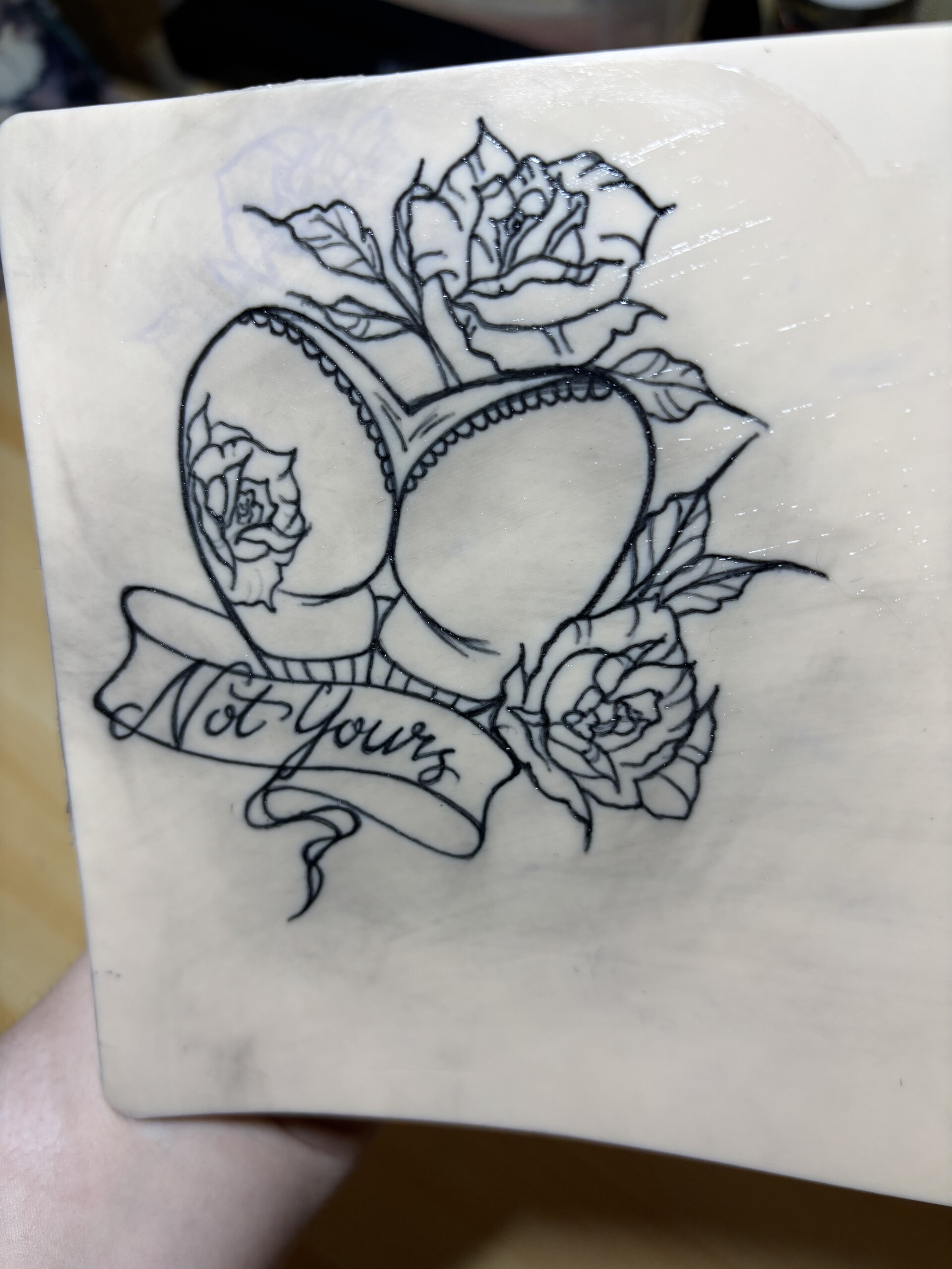 ArtStation - Tattoo practice work