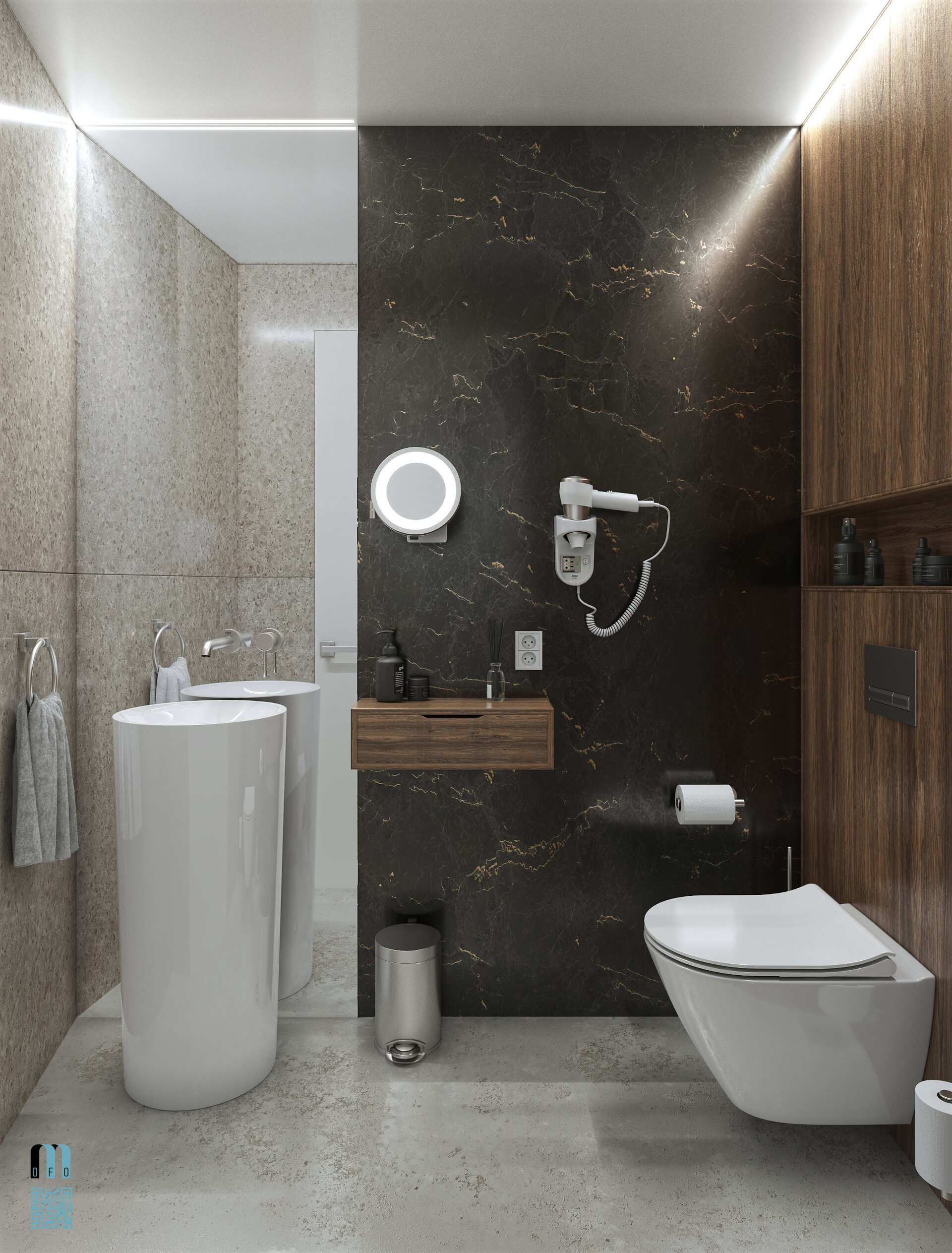 ArtStation - Small Presidential Suite Bathroom