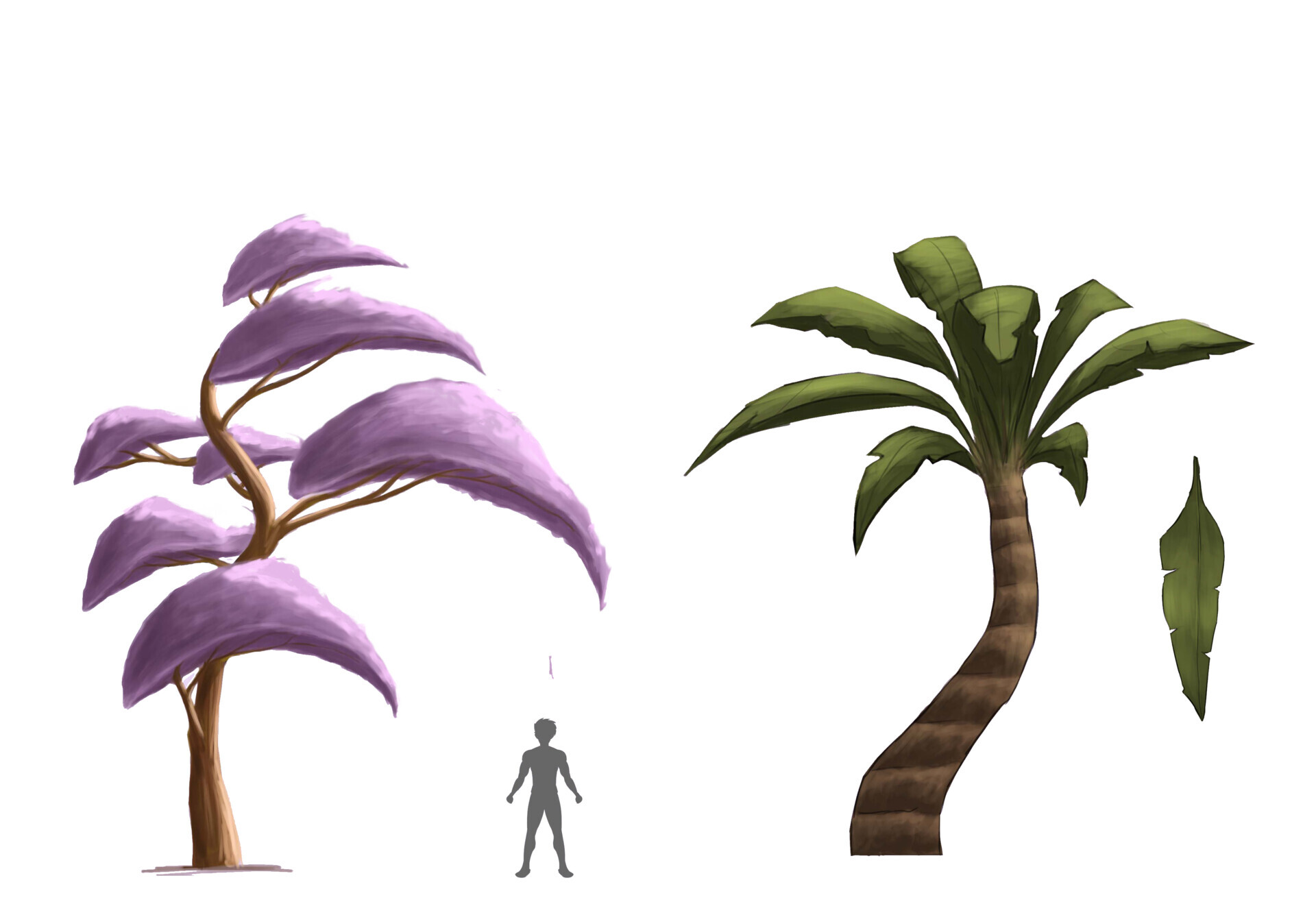 ArtStation - Alien trees