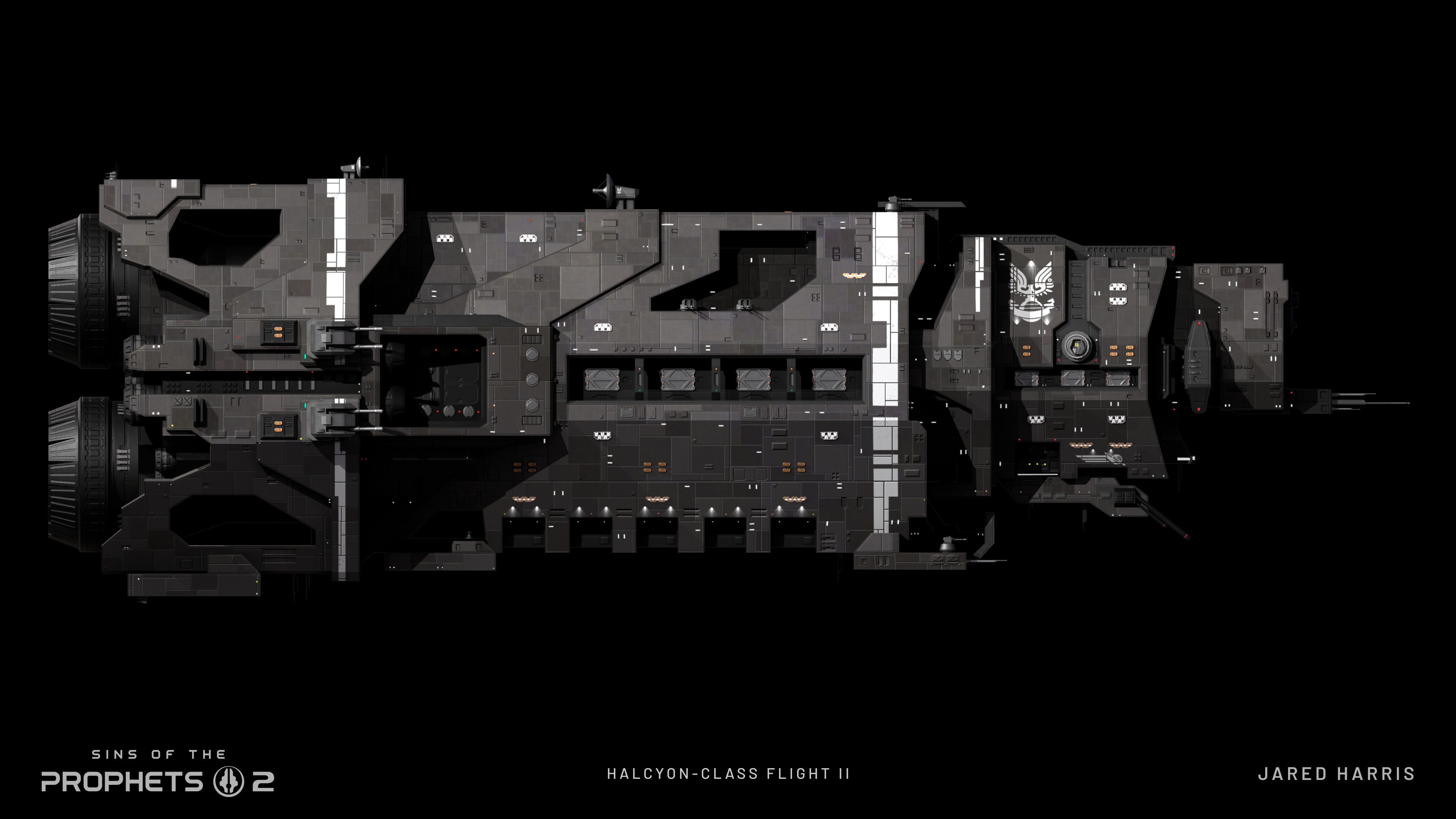 Jared Harris - Sins of the Prophets 2 - Halcyon-class light cruiser (Flight II)