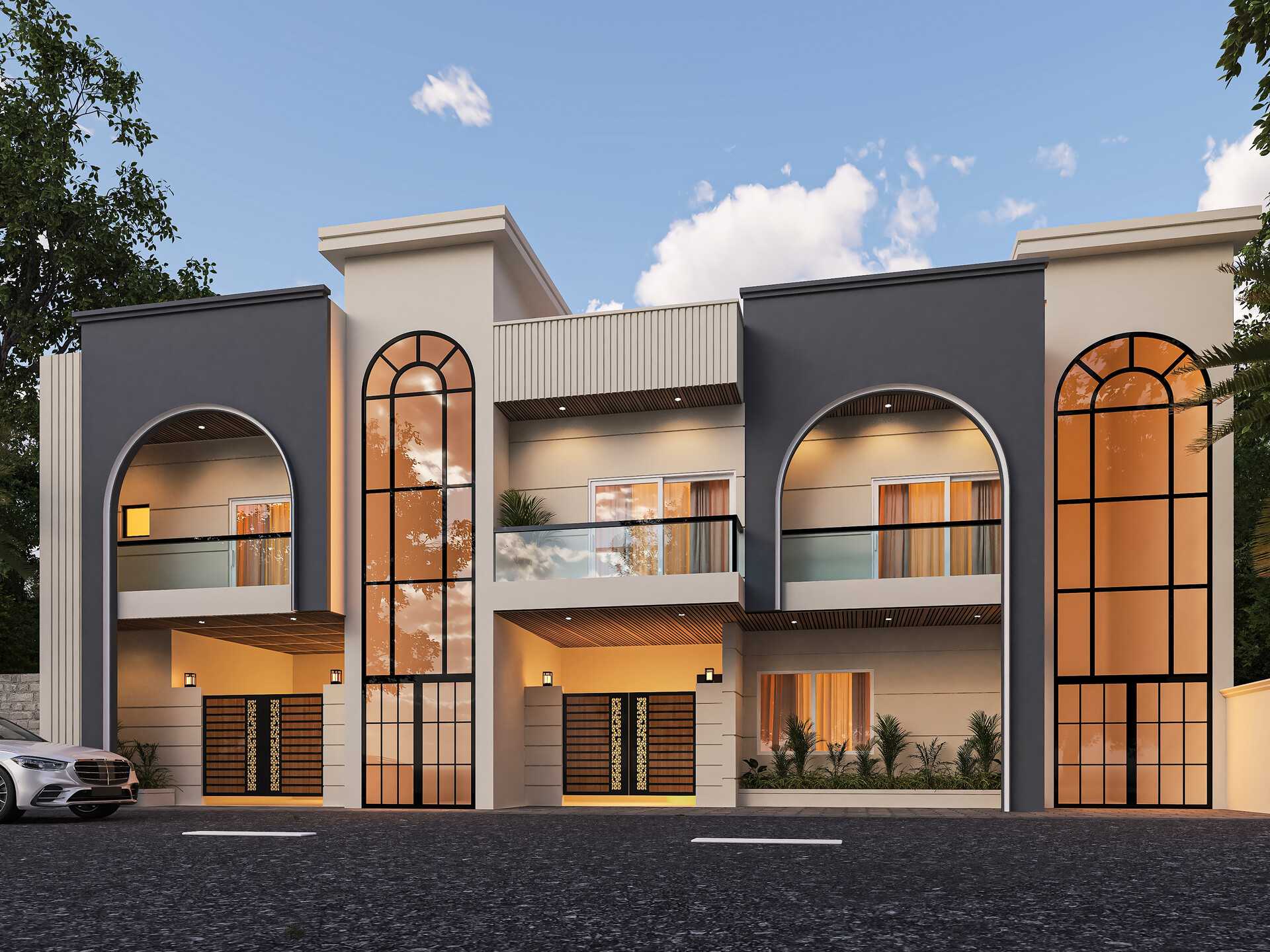 ArtStation - Front elevation design