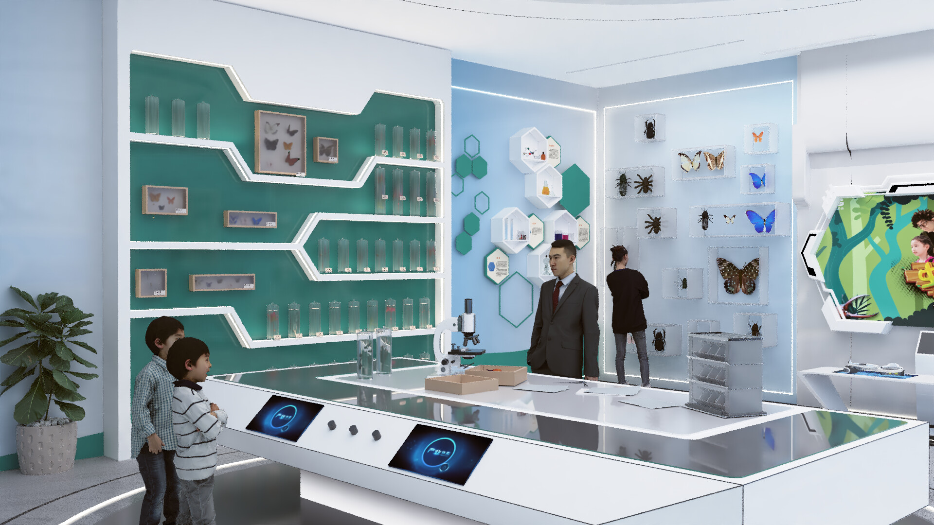 ArtStation - Experimental Laboratory 3D Concept