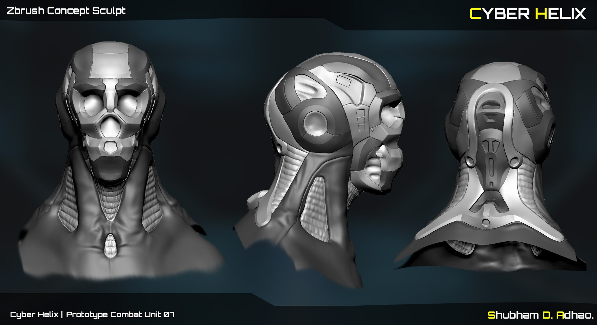 Shubham Adhao - Cyber Helix-WIP