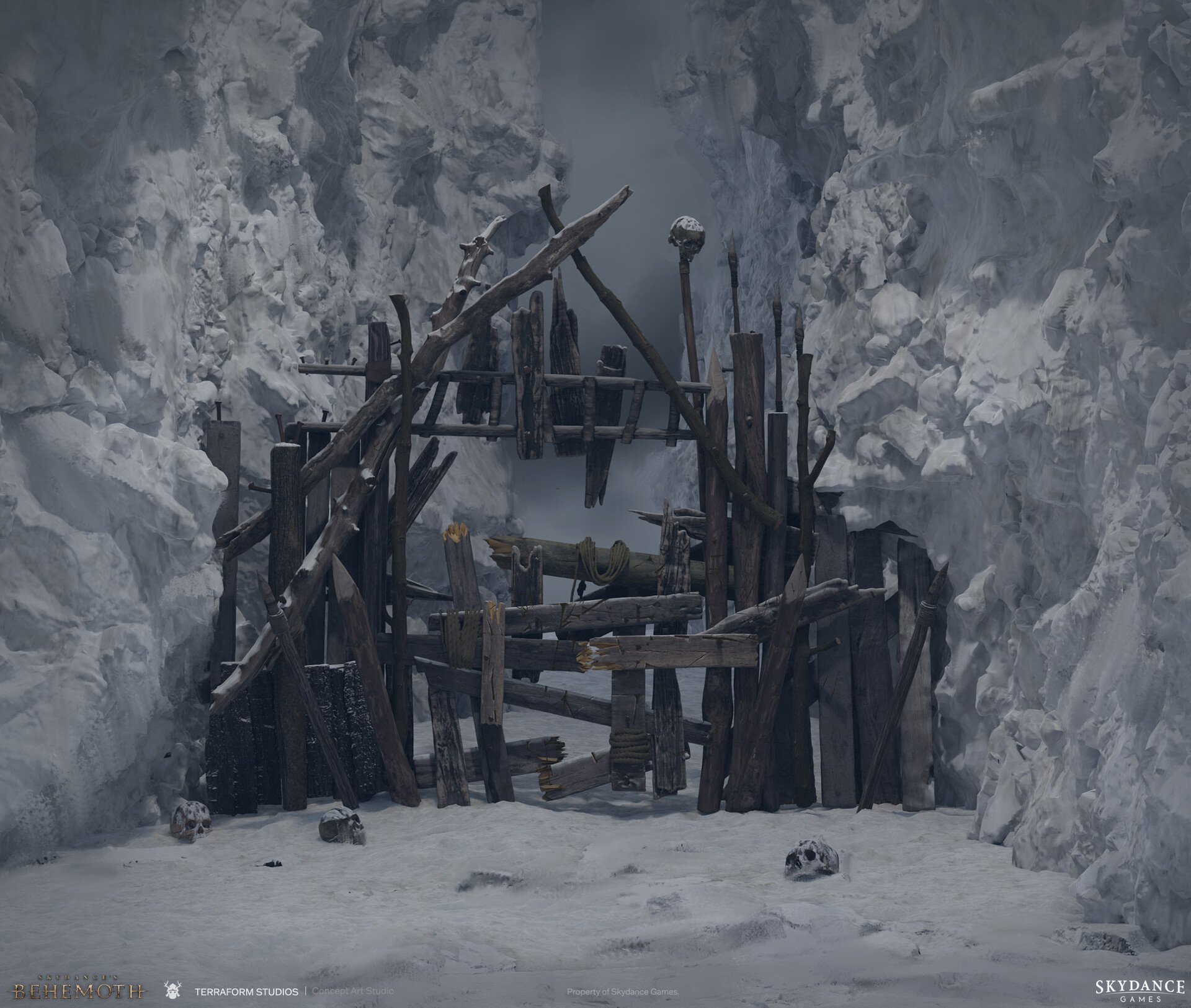 Terraform Studios - Cave Entry and Barricades