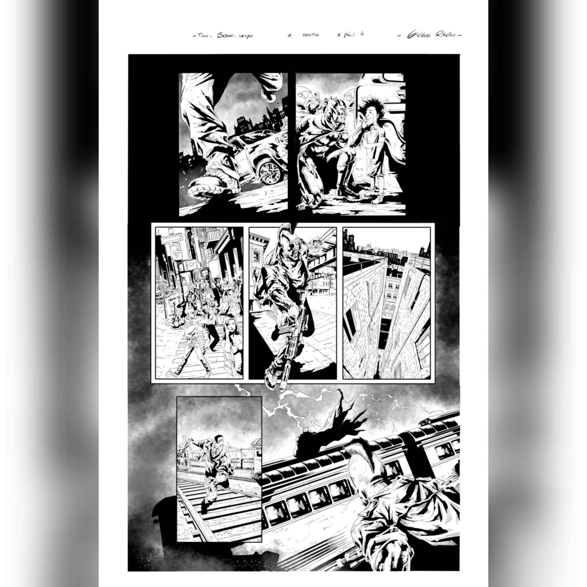 ArtStation - BATMAN - sequential sample page 4