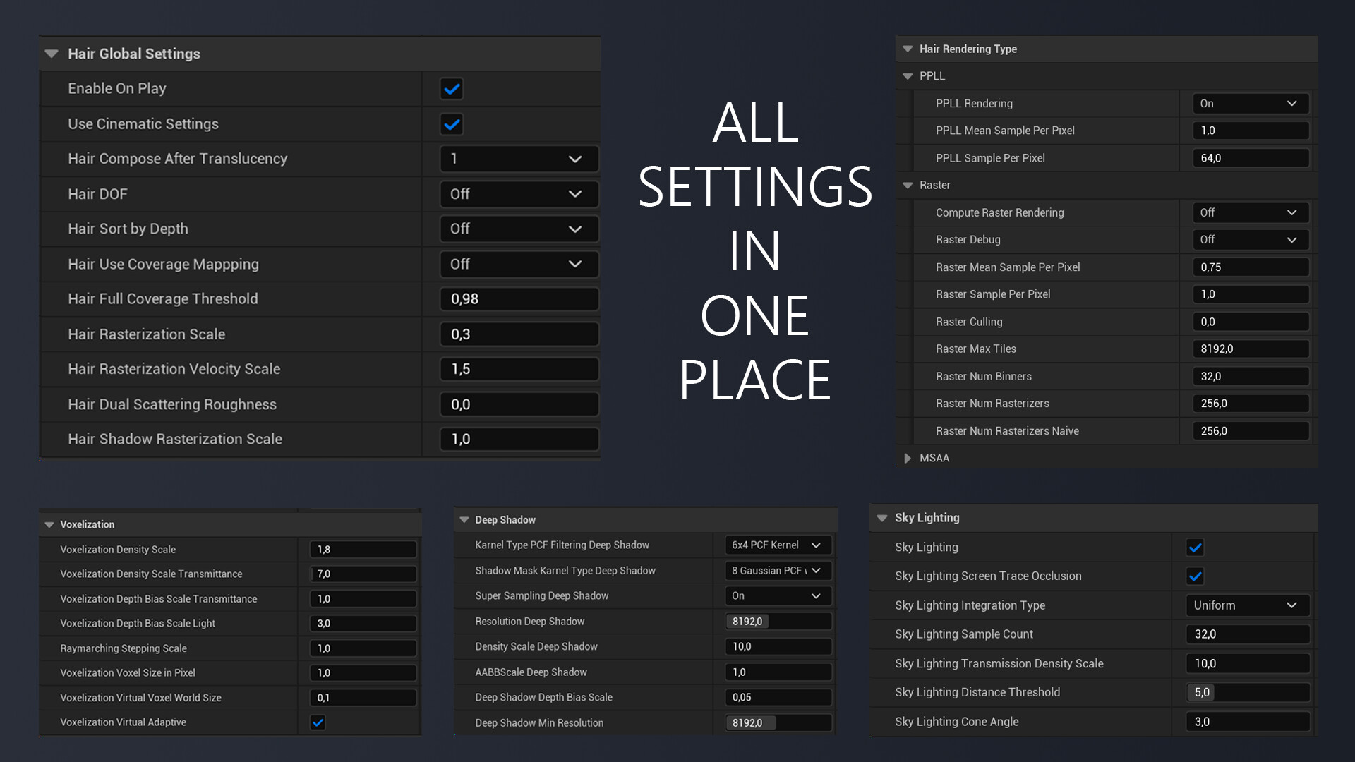 Argentum Studio - Argentum Pipelines | Hair Cinematic Tool in Unreal Engine